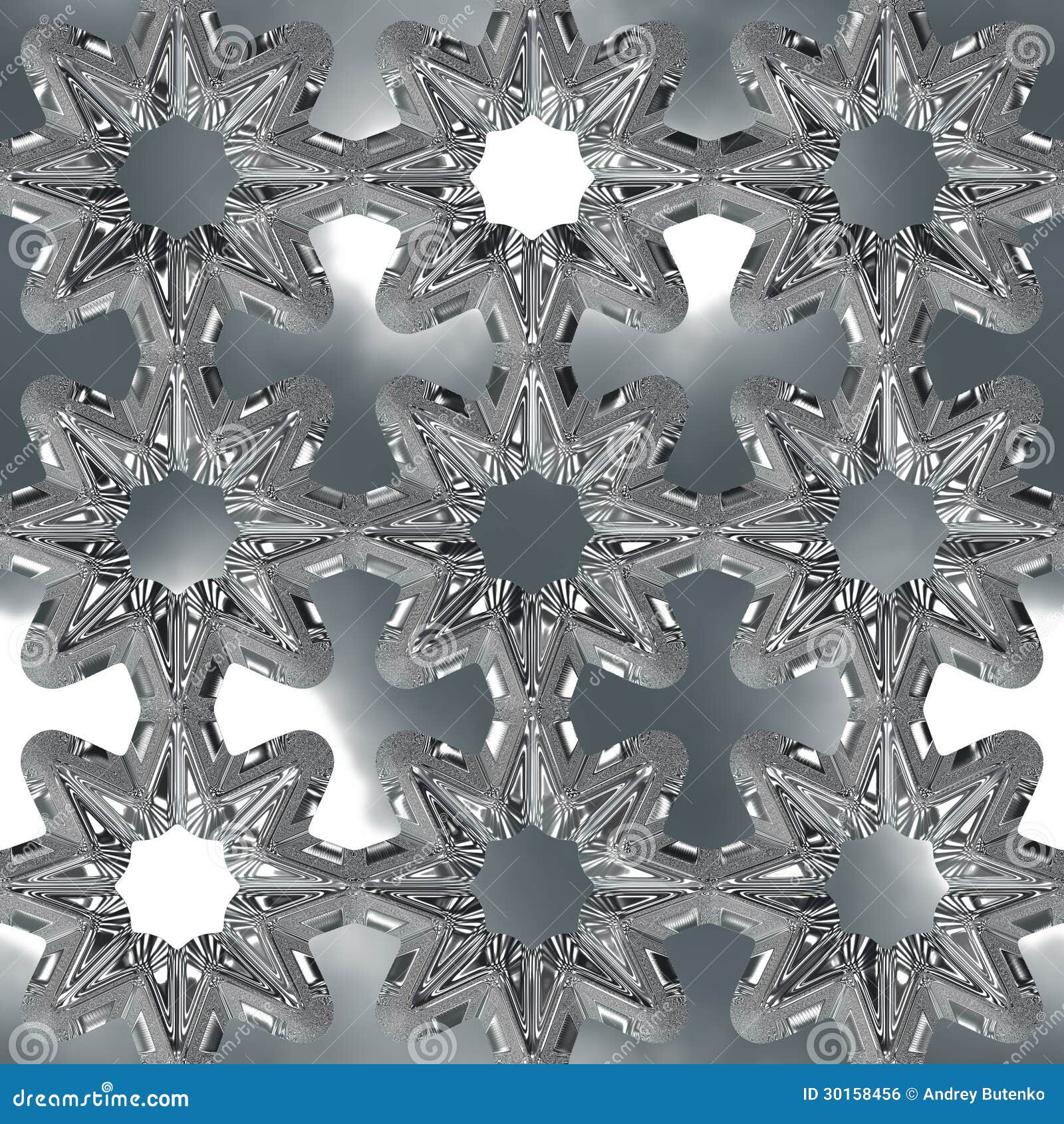 Chrome pattern stock illustration. Illustration of steel - 30158456