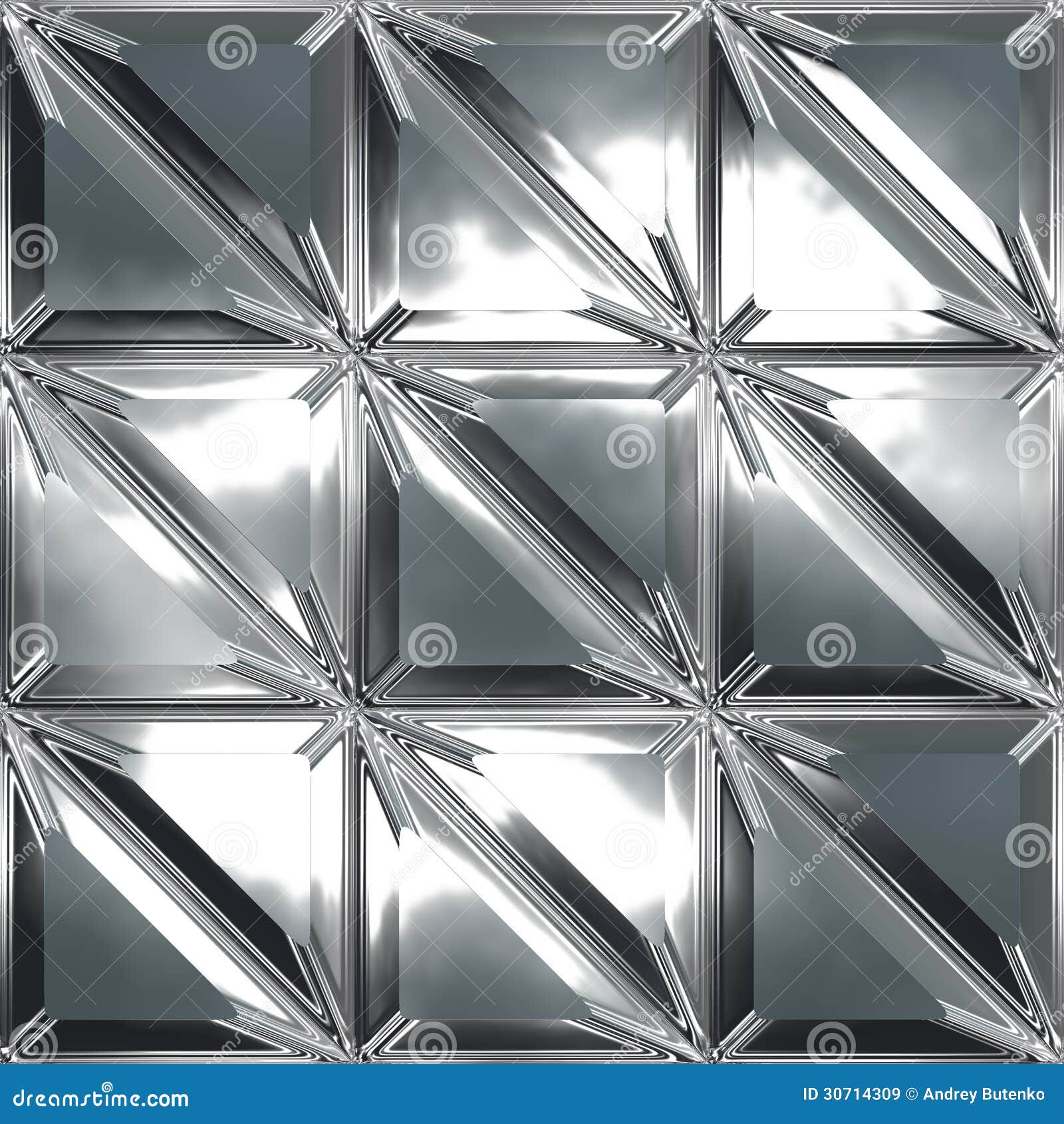 Chrome pattern stock illustration. Illustration of silver - 30714309