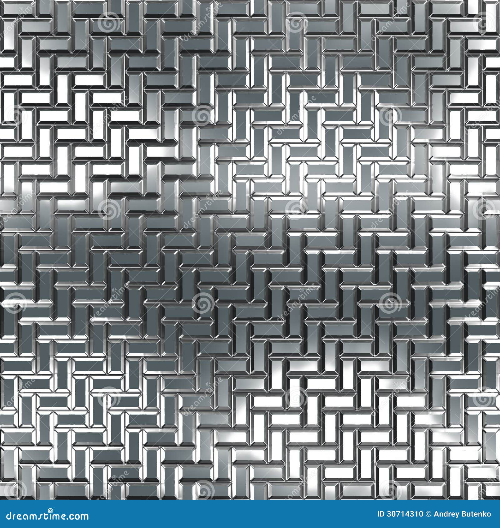 Chrome pattern stock illustration. Illustration of ornamental - 30714310