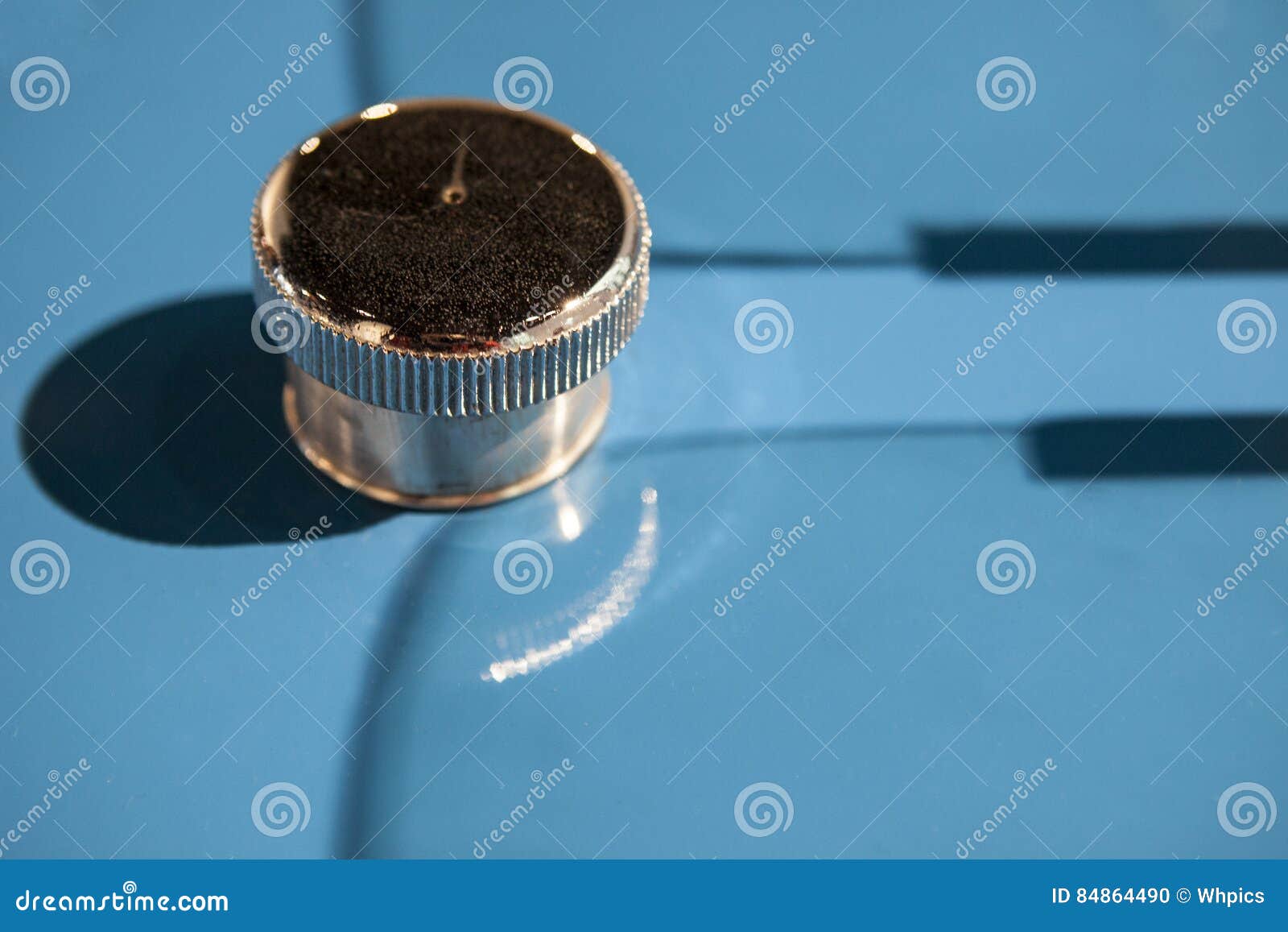 Chrome Radiator Tap on Deepbluesky Classic Car Stock Photo - Image of ...