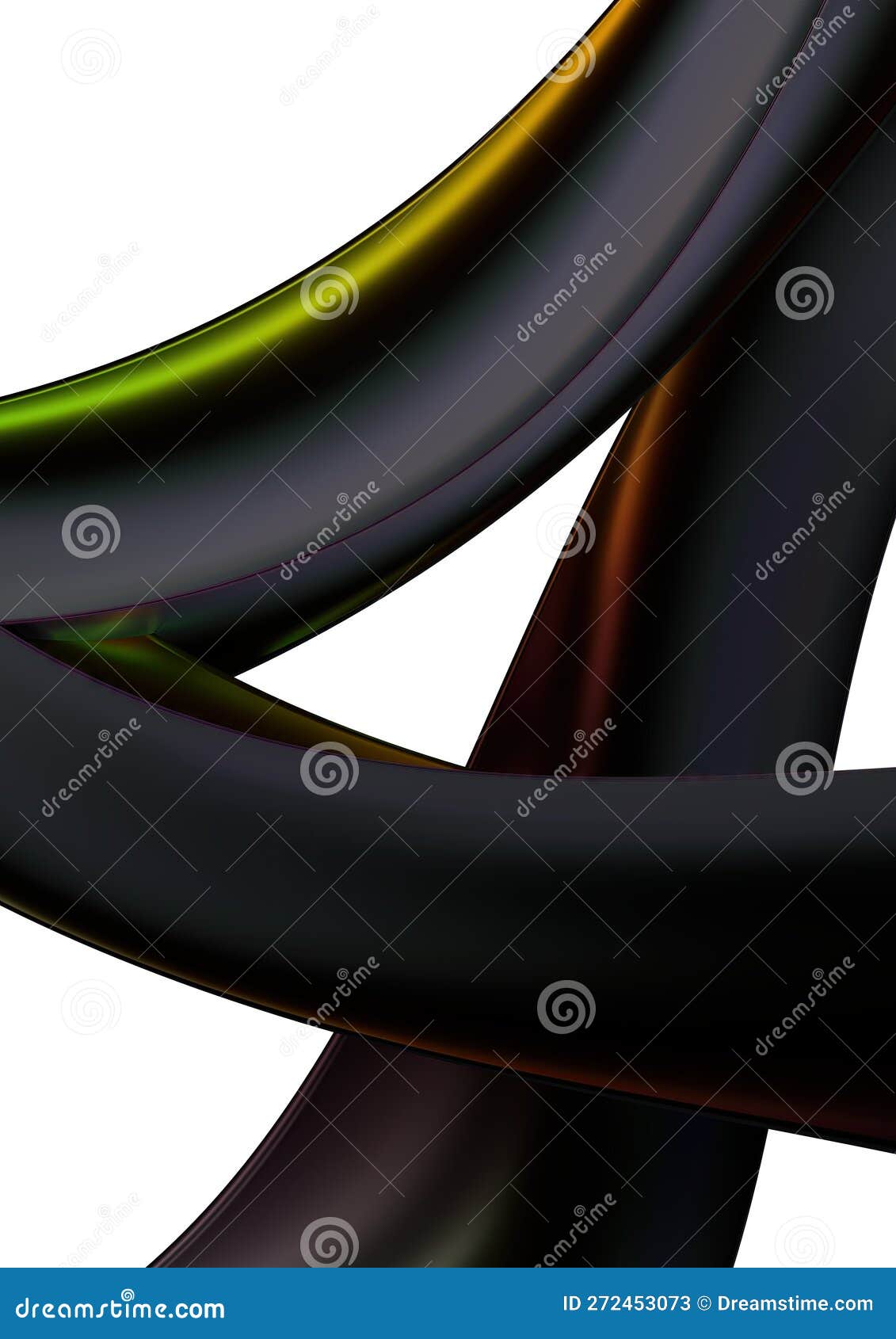 Chrome Rainbow Curved Metal Plate X Shape Abstract Dramatic Modern ...