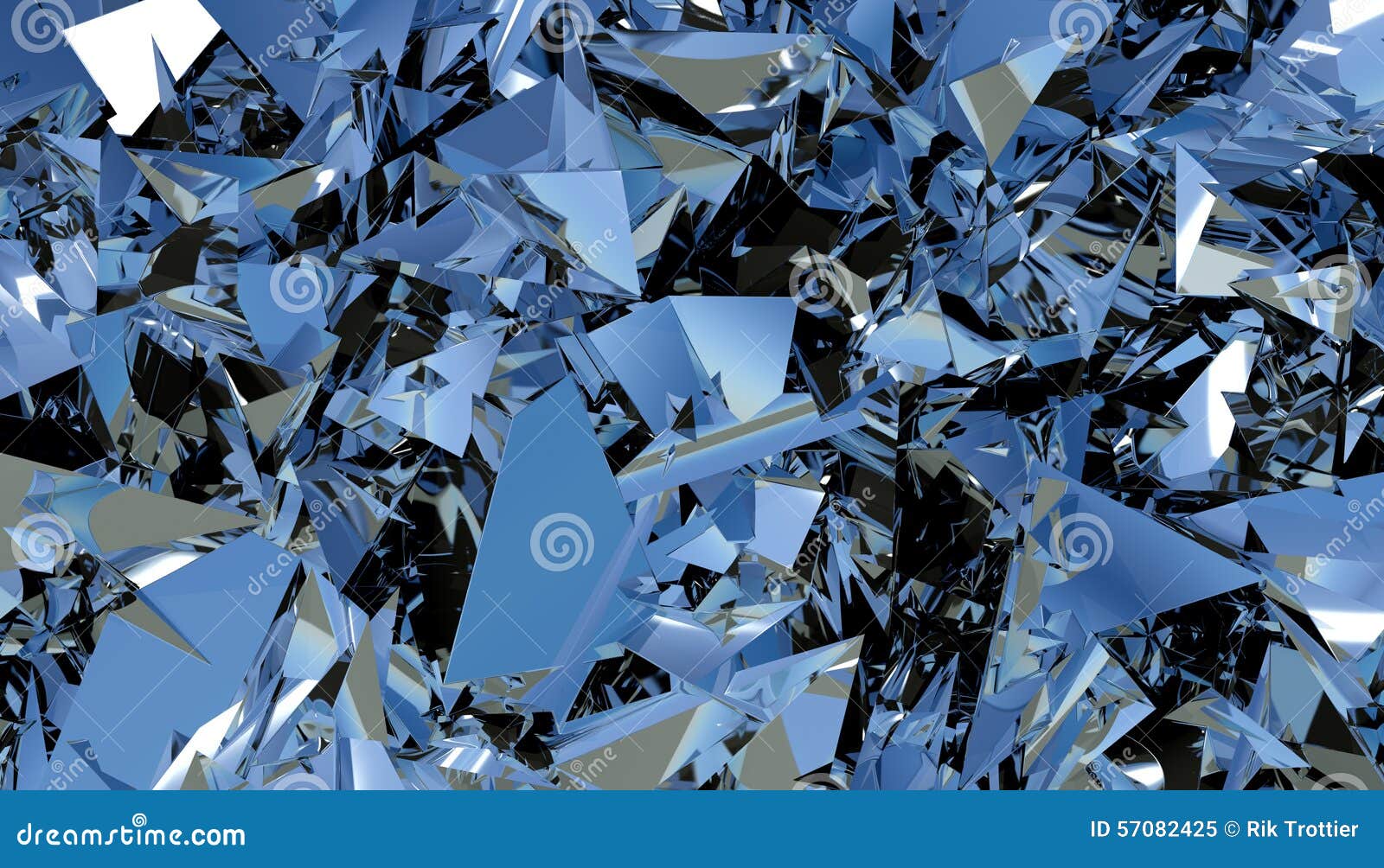 Chrome shards stock illustration. Illustration of edge - 57082425