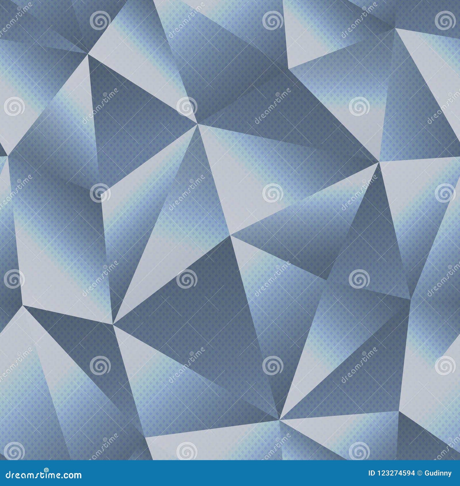 Chrome Triangle Seamless Pattern Stock Vector - Illustration of black ...
