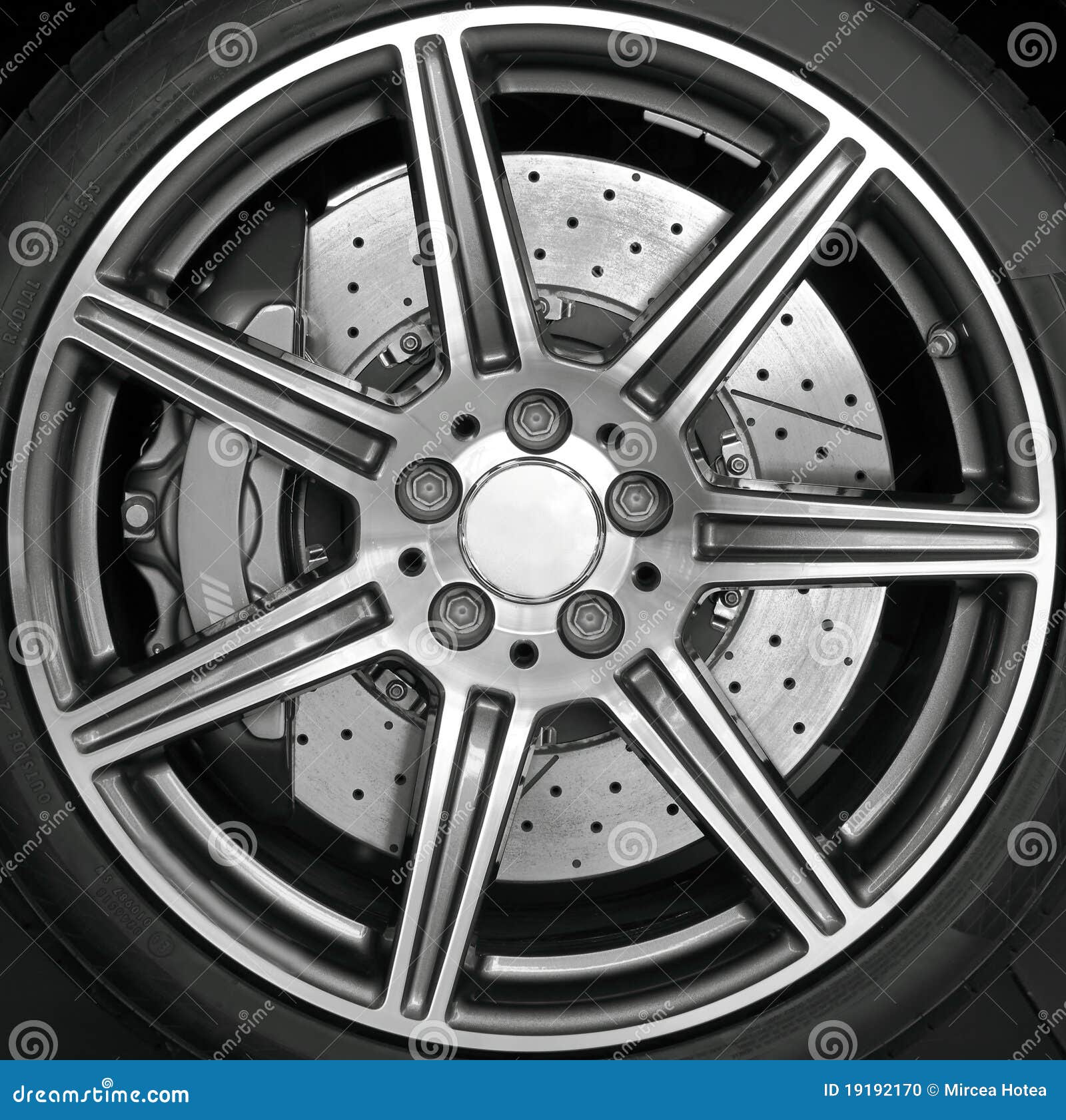 Chrome wheel rim stock photo. Image of shiny, rims, round - 19192170