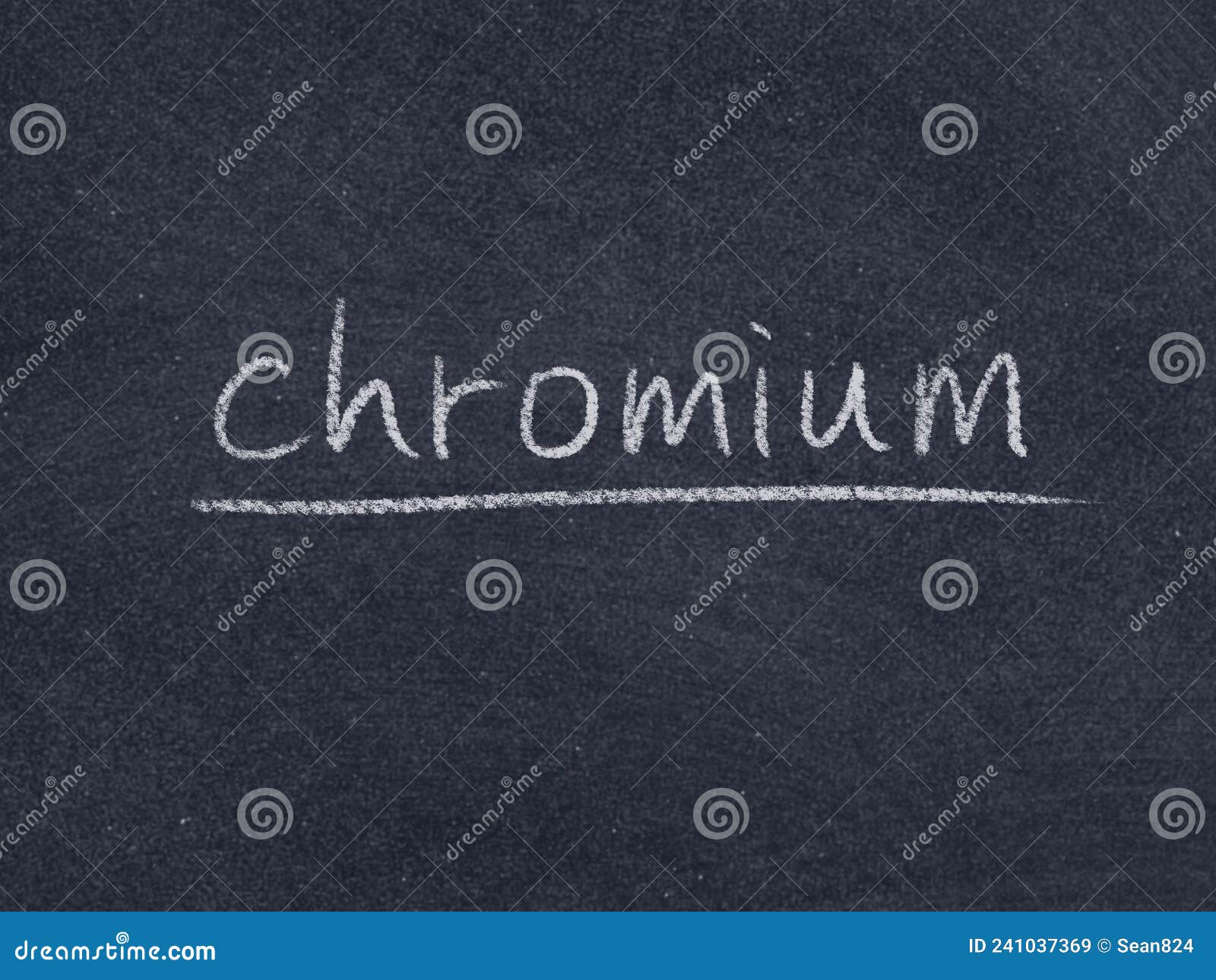 Chromium stock image. Image of chromium, concept, chalkboard - 241037369