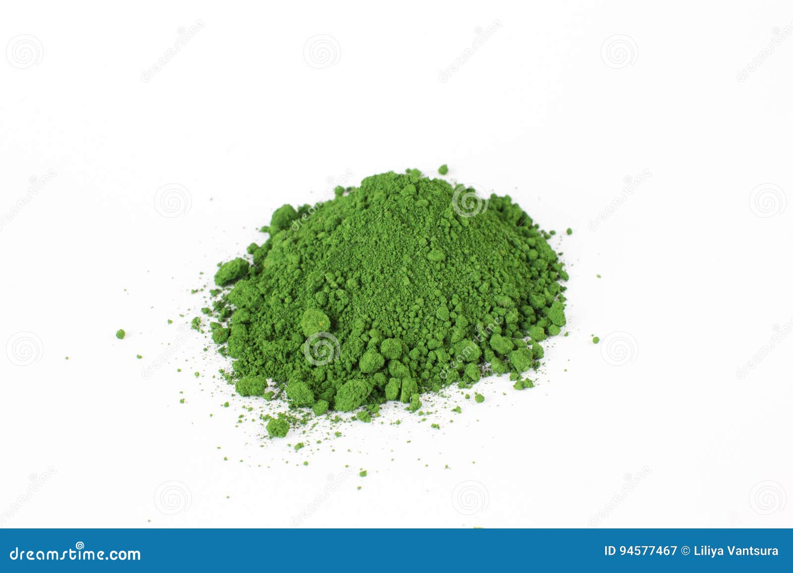 Chromium oxide pigment stock image. Image of white, green - 94577467