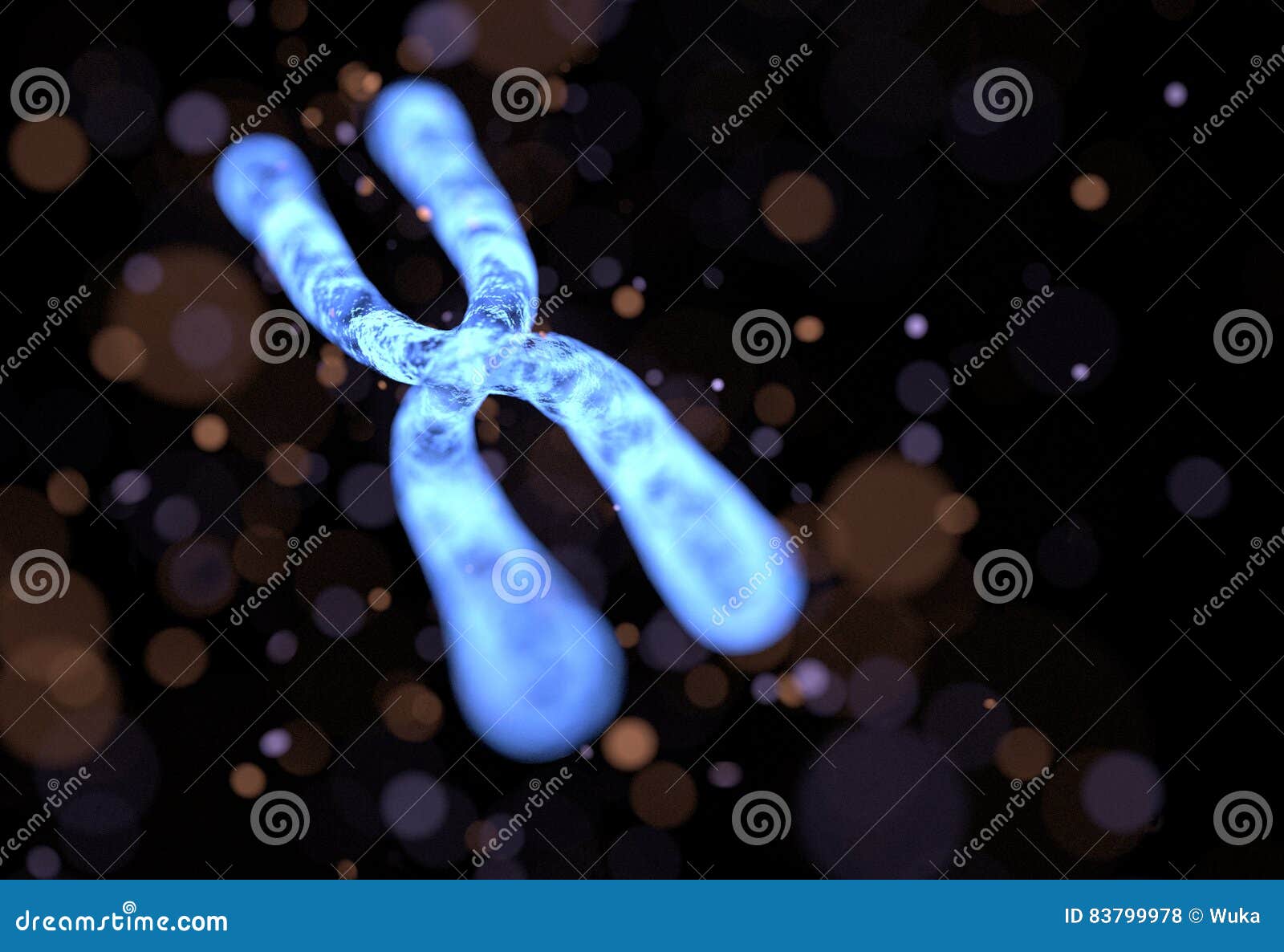 Chromosome Abstract Scientific Background Stock Illustration ...