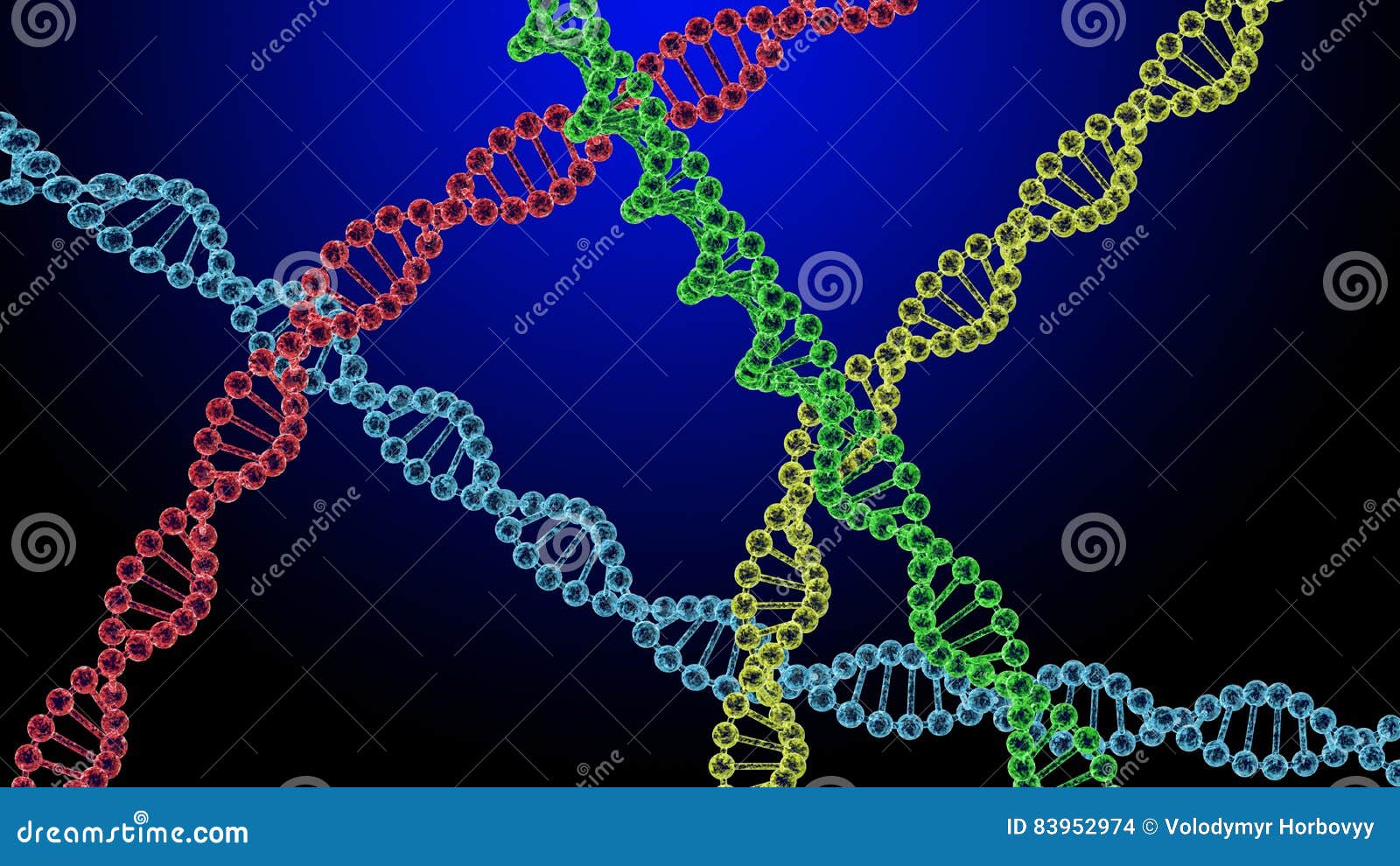 Chromosome . 3D render stock photo. Image of polymer - 83952974