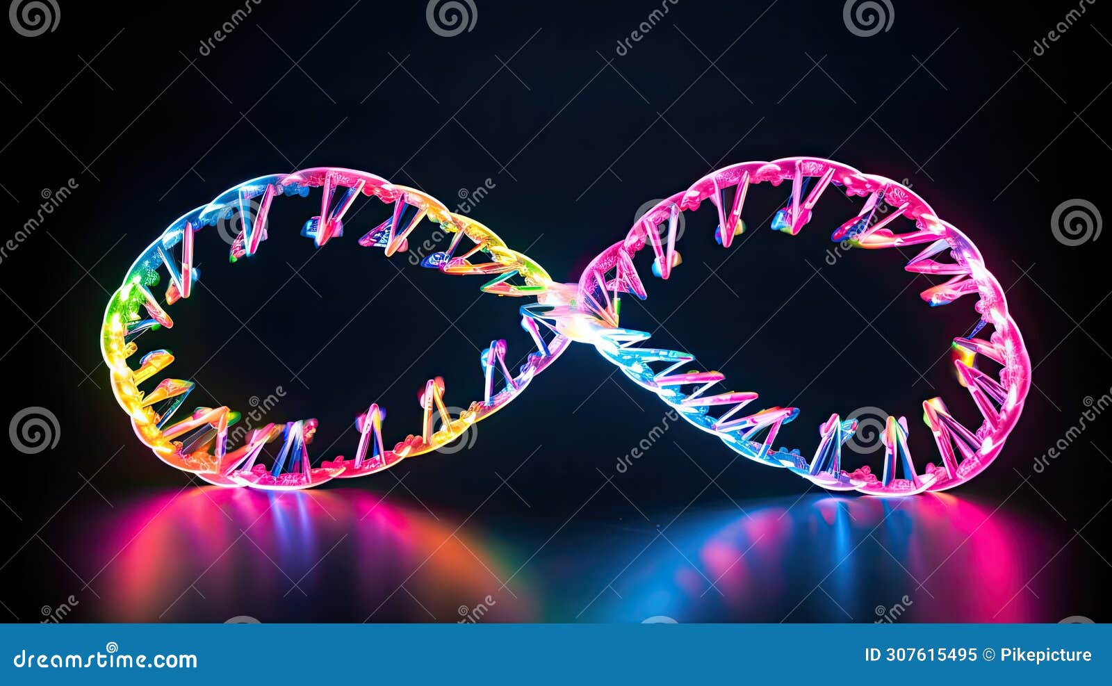 Chromosome dna circle stock illustration. Illustration of evolution ...