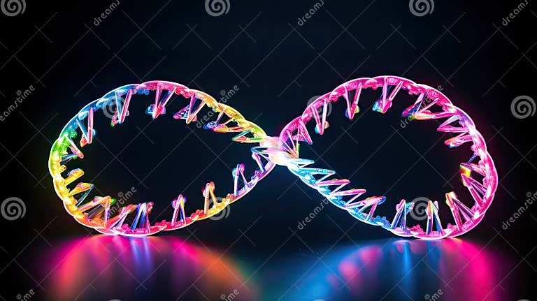 Chromosome dna circle stock illustration. Illustration of evolution ...