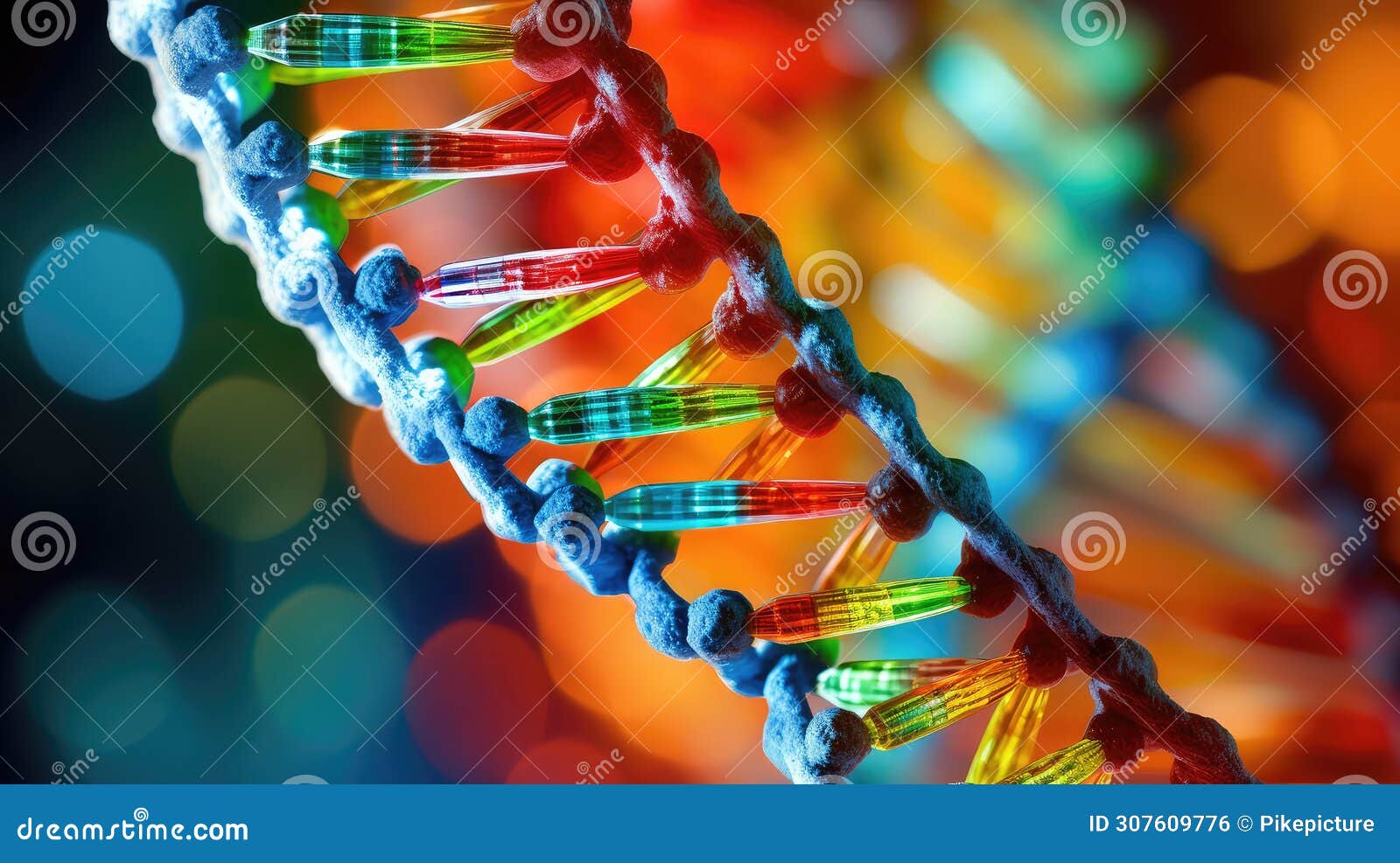 Chromosome dna strand stock illustration. Illustration of base - 307609776