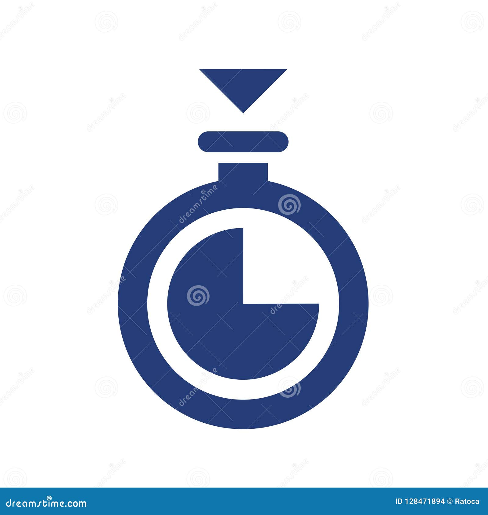 Chrono Symbol Icon Stock Photography | CartoonDealer.com #128471894