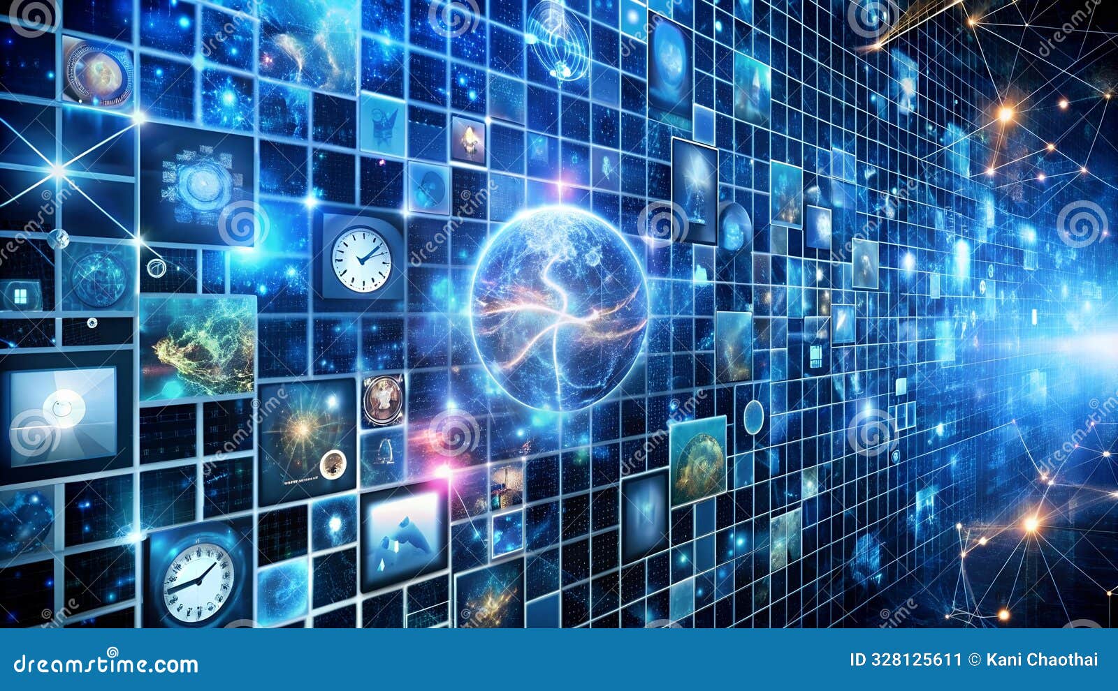 Chronographic Grid: a Matrix of Time and Technology, Interconnected and ...