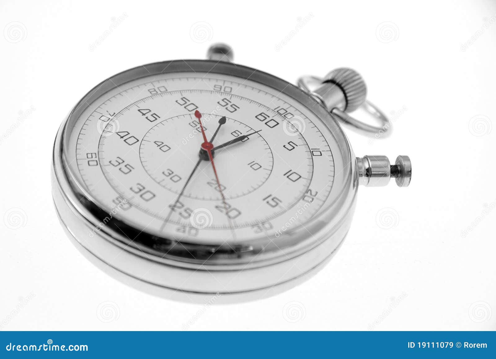Chronometer stock afbeelding. Image of geïsoleerd, tellen - 19111079