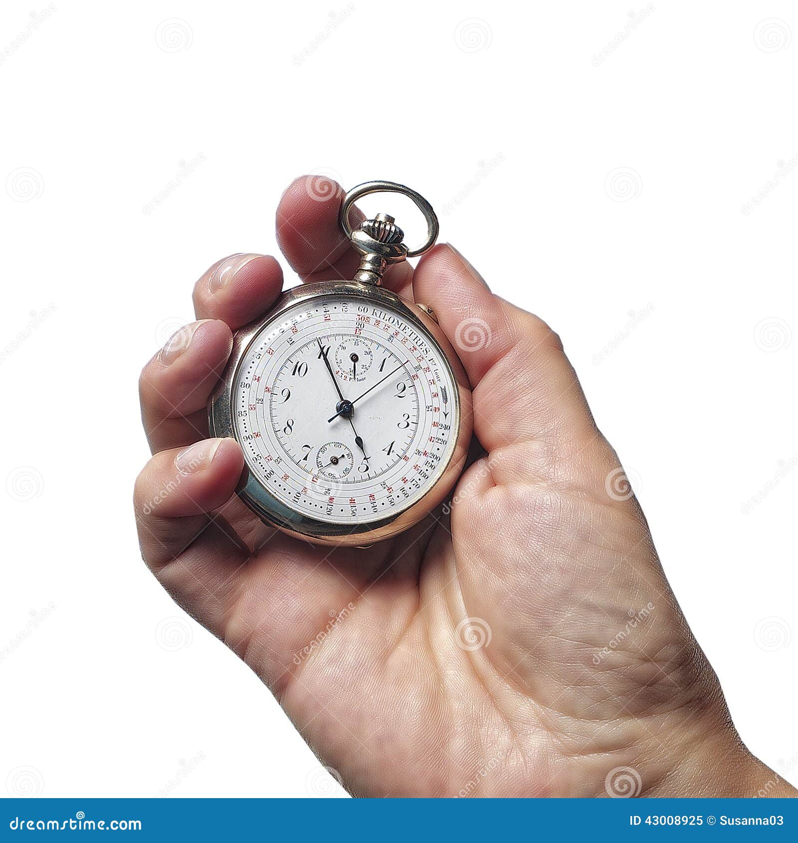 Chronometer stock image. Image of time, fingers, chronology - 43008925