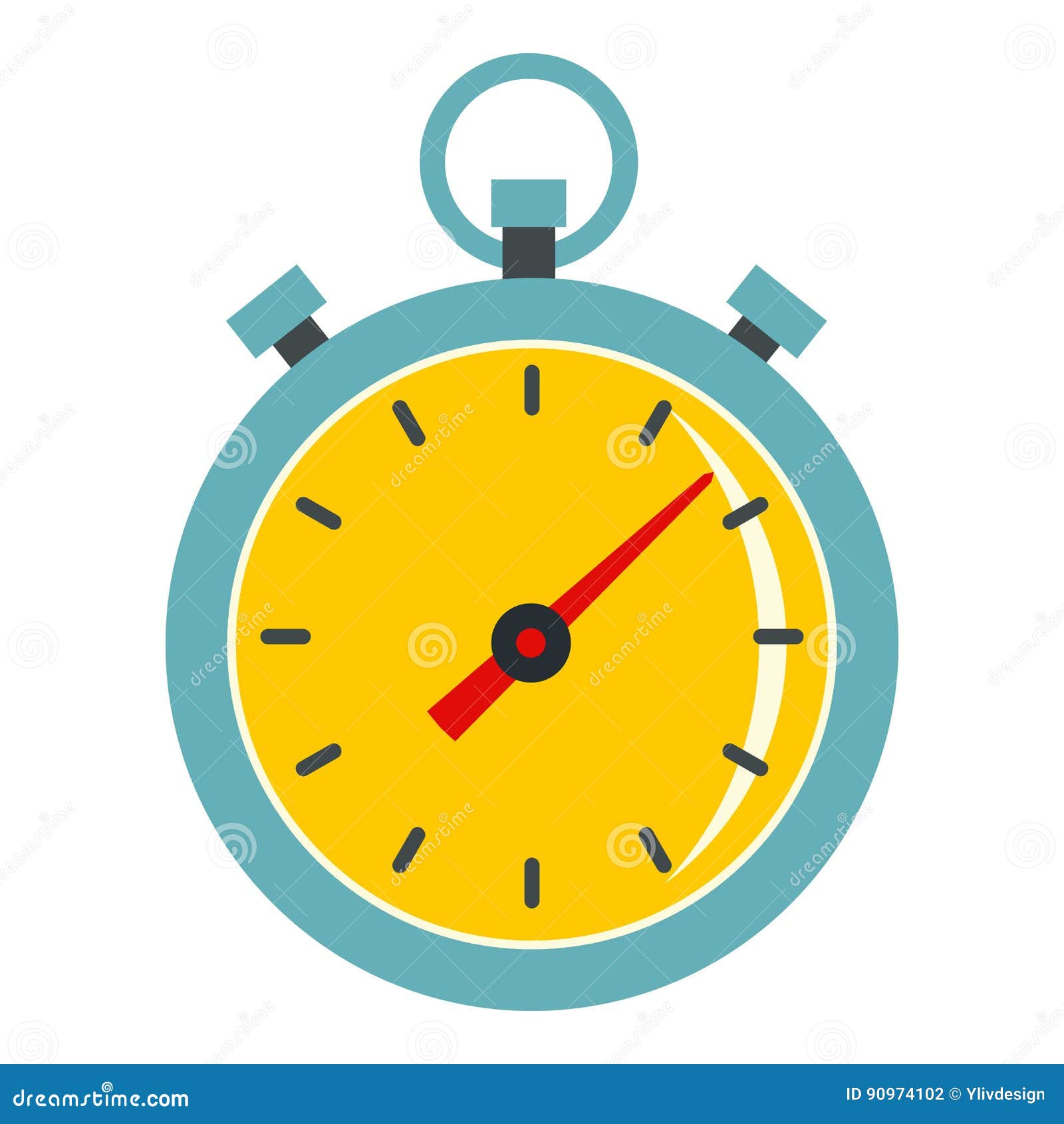 Chronometer Icon Isolated Stock Vector Illustration Of Measure 90974102