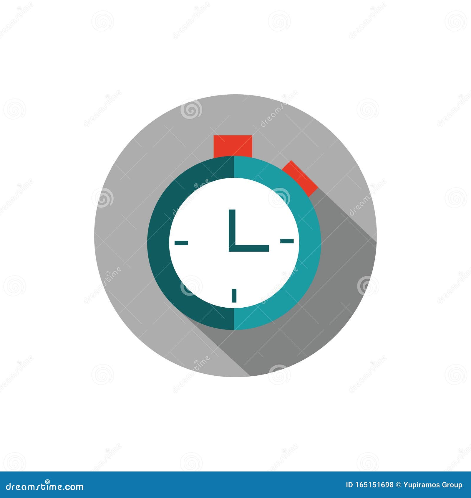Chronometer Speed Business Strategy Icon Block Shadow Stock Vector ...