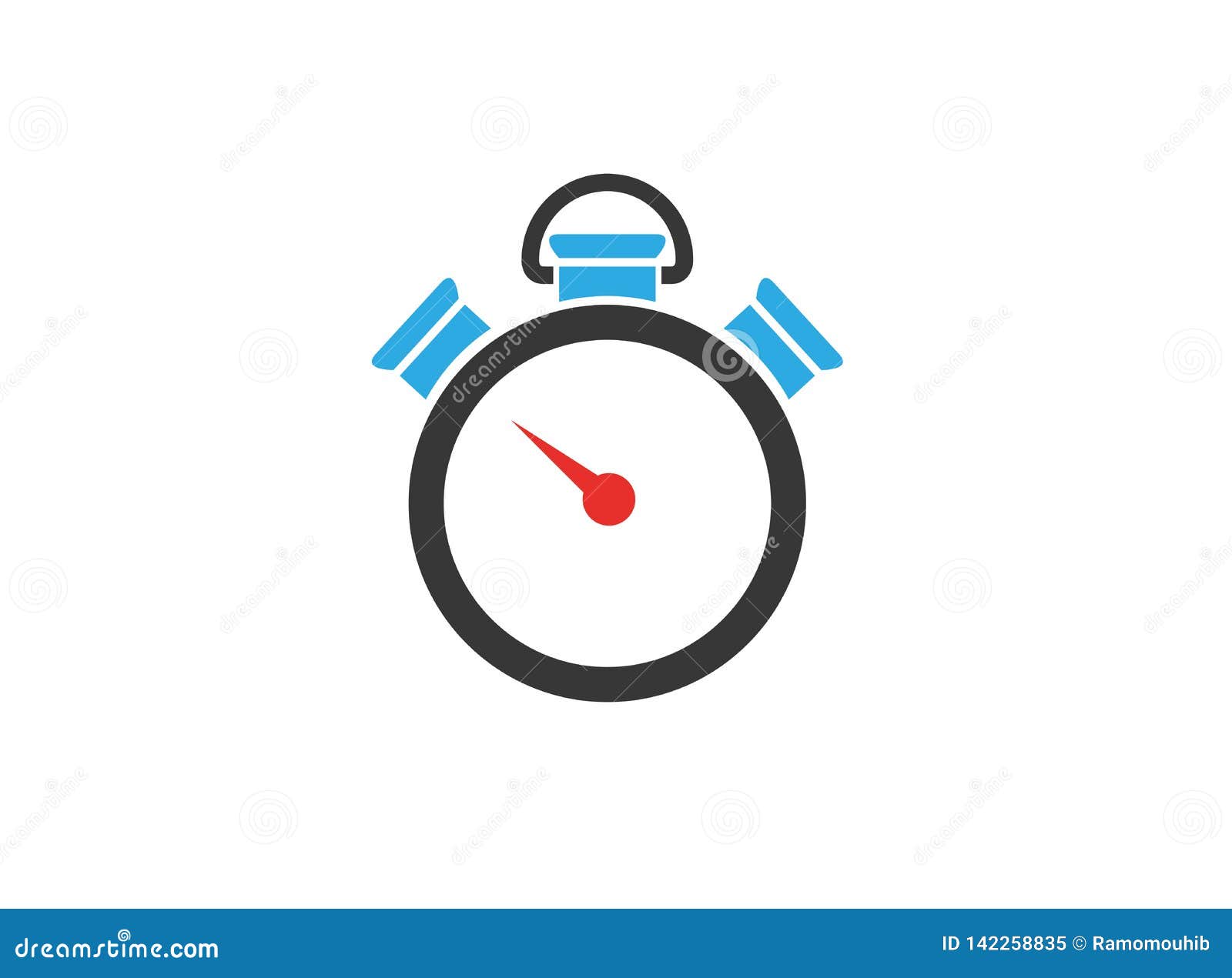 Chronometer Timer Symbol for Countdown Logo Design Stock Illustration ...