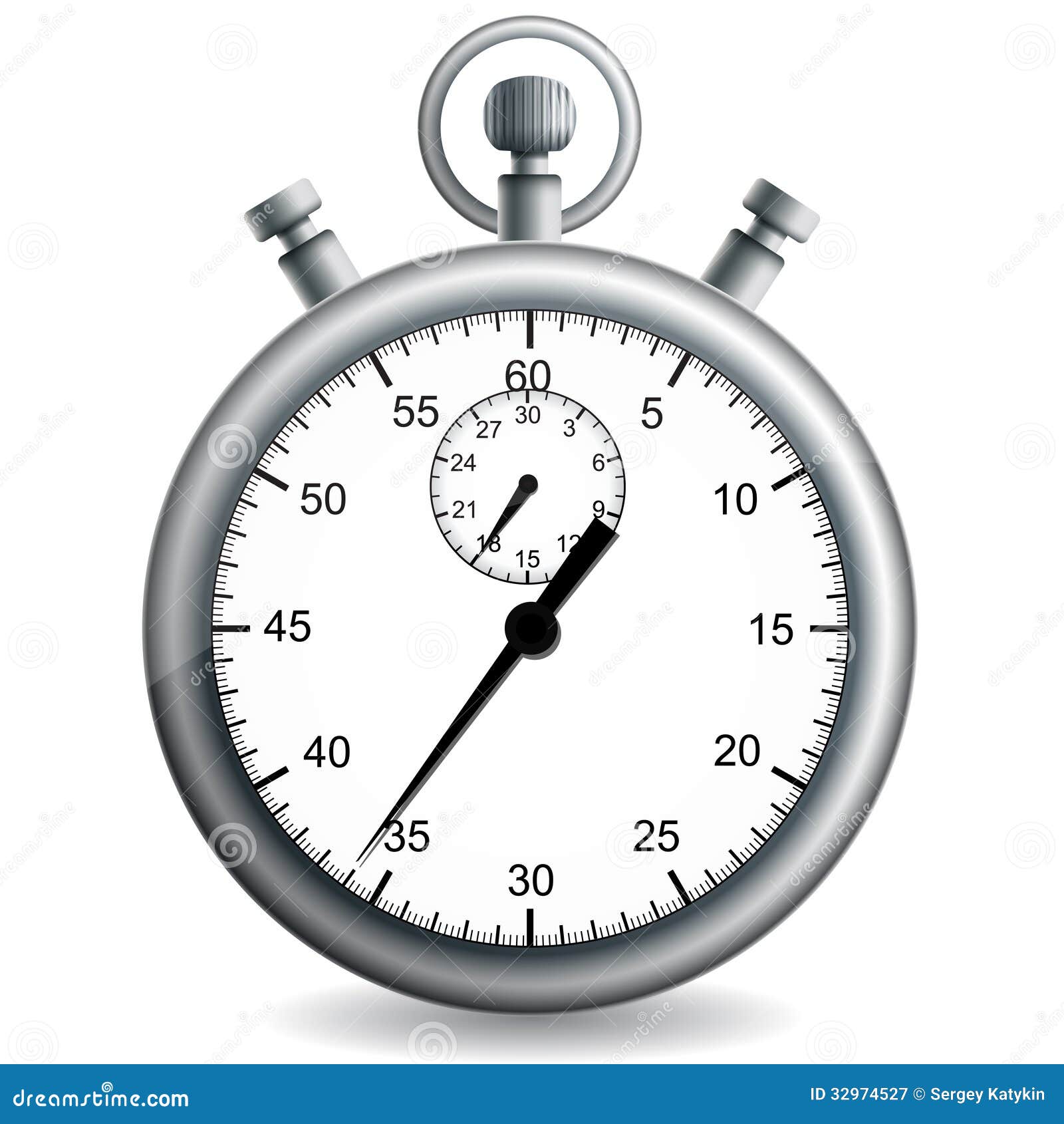 Chronometer. Vectorillustratie Vector Illustratie - Illustration of ...