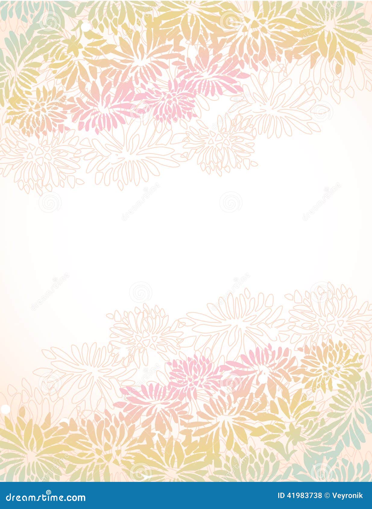 Chrysanthemum borders stock vector. Illustration of oriental - 41983738