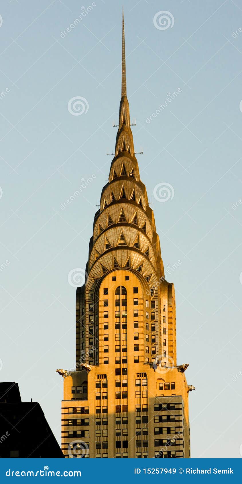 Chrysler building editorial stock image. Image of landmarks - 15257949