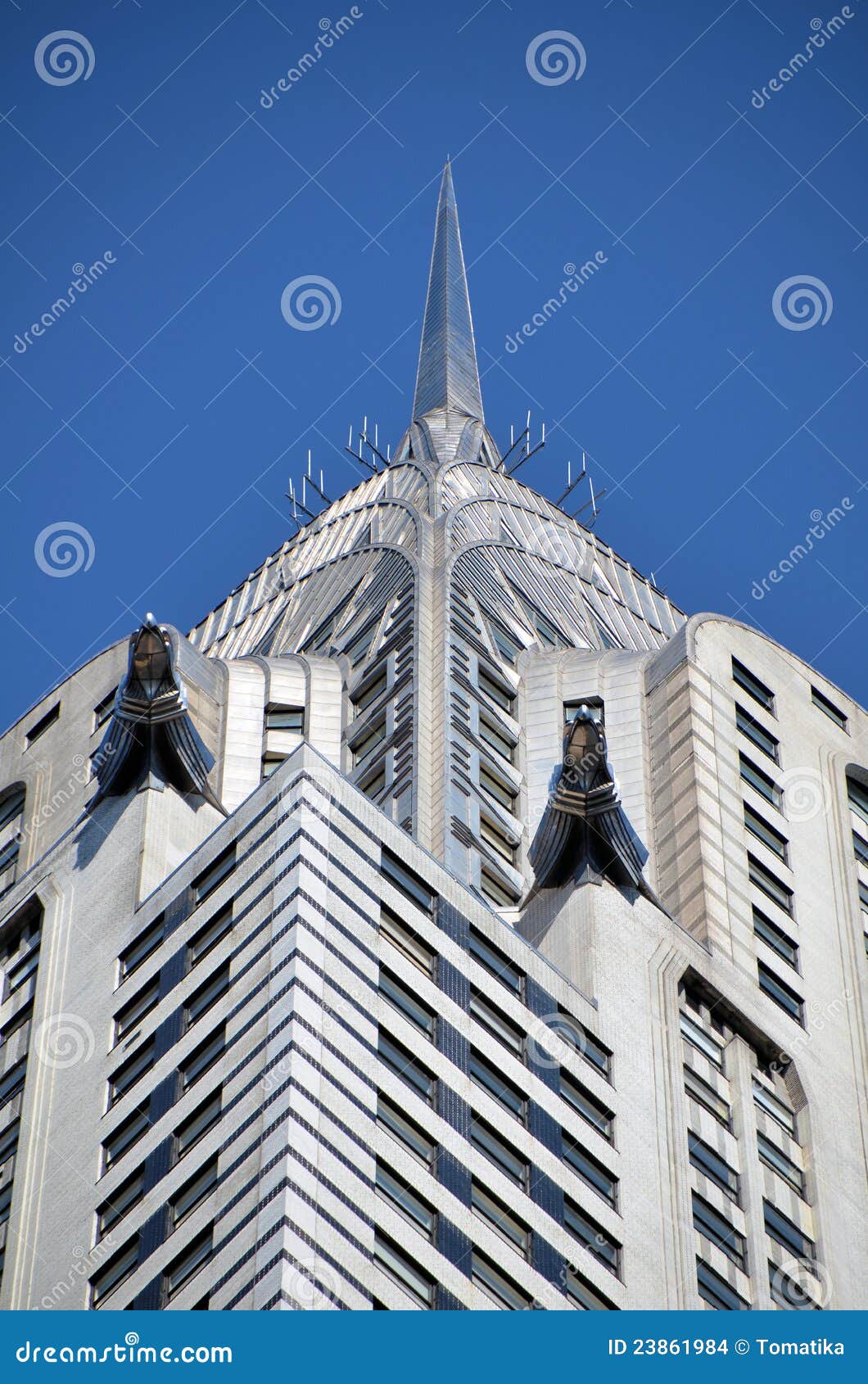 Chrysler Building editorial stock image. Image of architectural - 23861984
