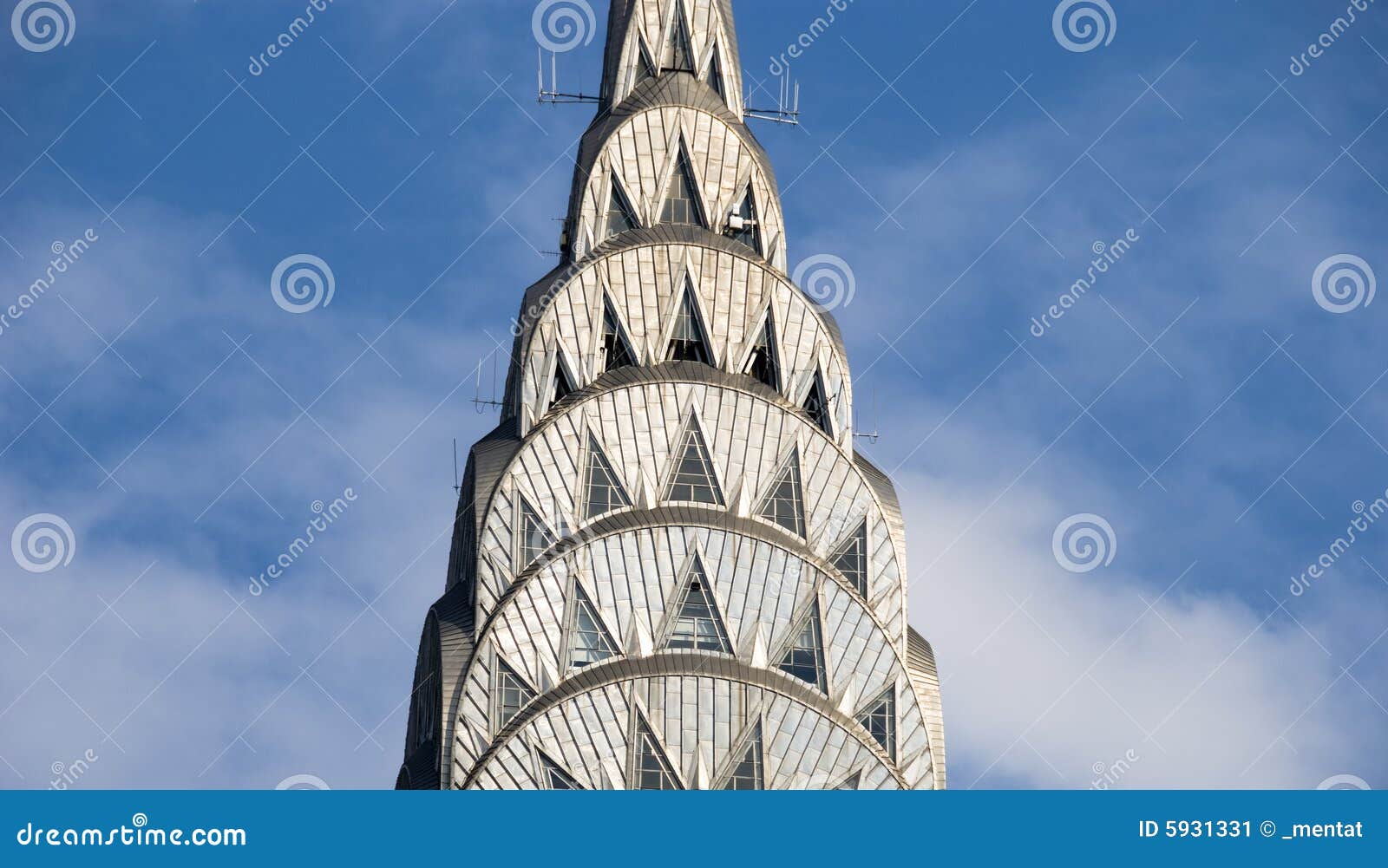 Chrysler Building Spire editorial photo. Image of building - 5931331