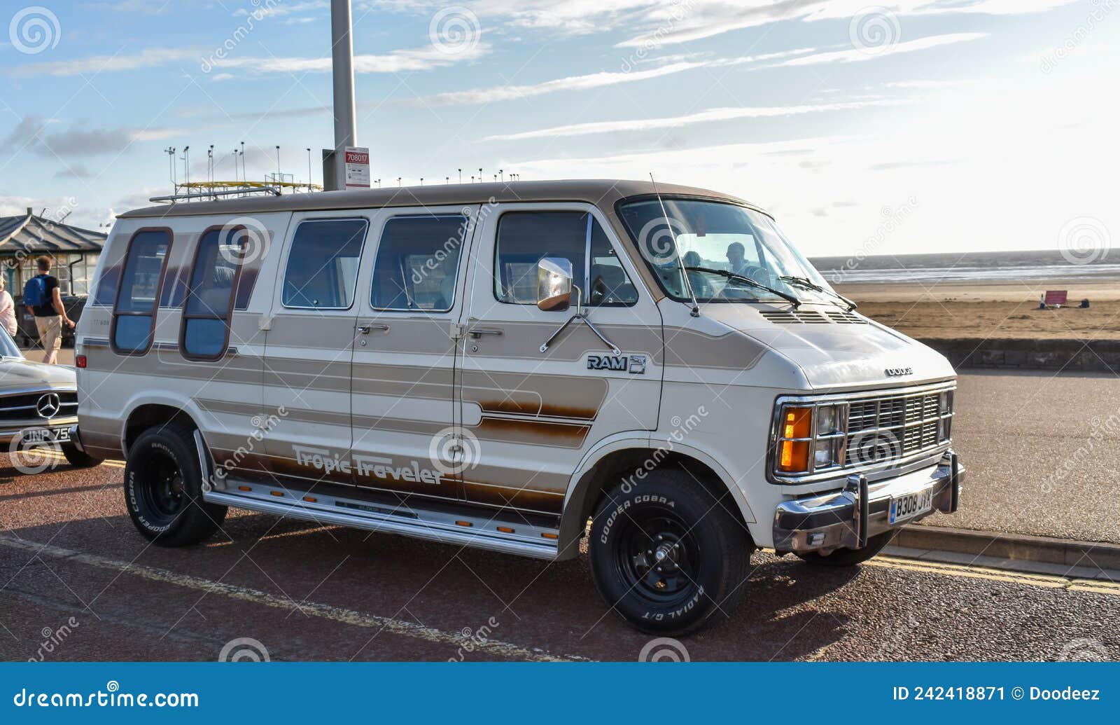 Chrysler Dodge Ram B SeriesTan and Brown Dodge Ram Van, B Series, Made ...