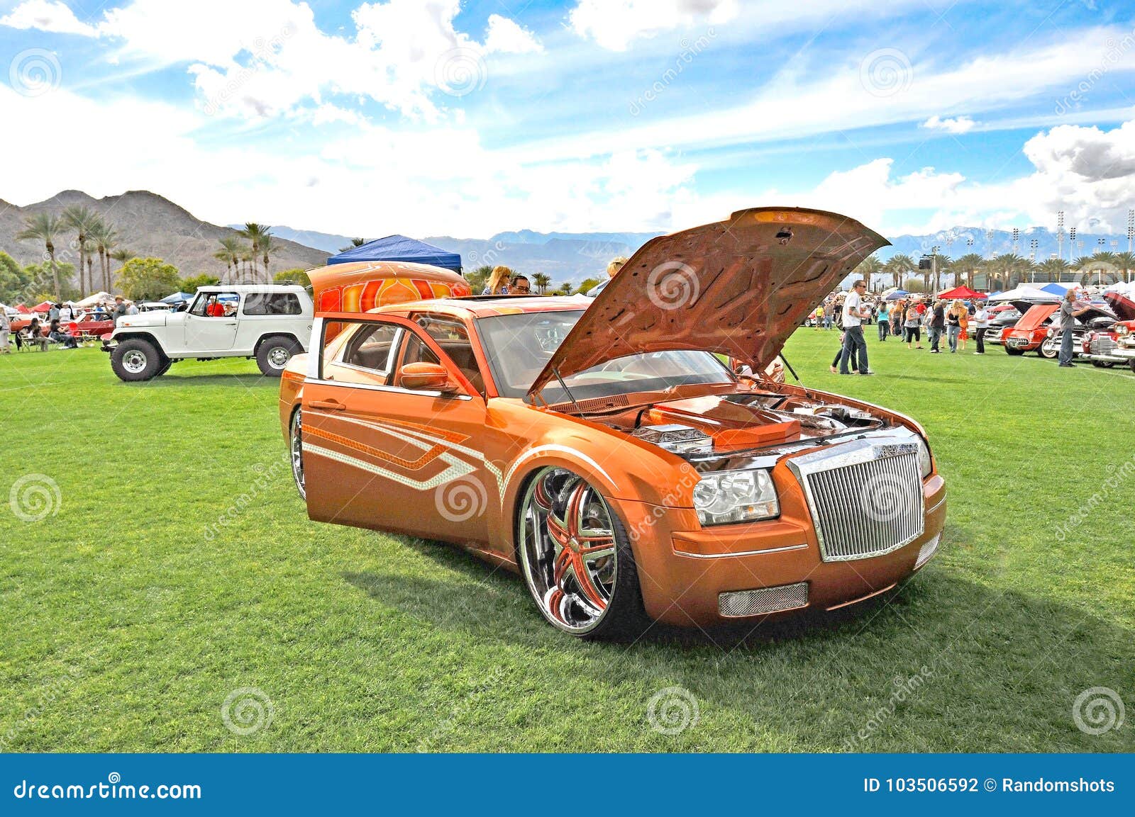 Custom Chrysler 300 editorial photography. Image of sedan - 103506592