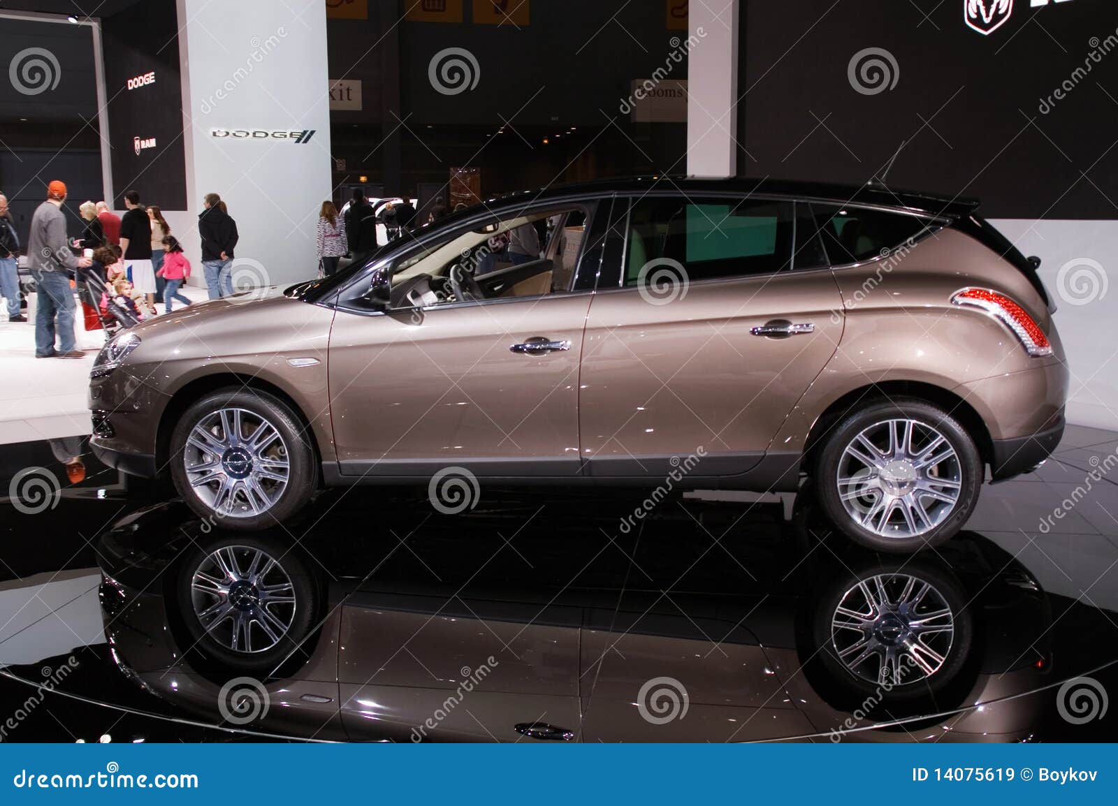 Chrysler Model 2010 at the International Auto-show Editorial Stock ...
