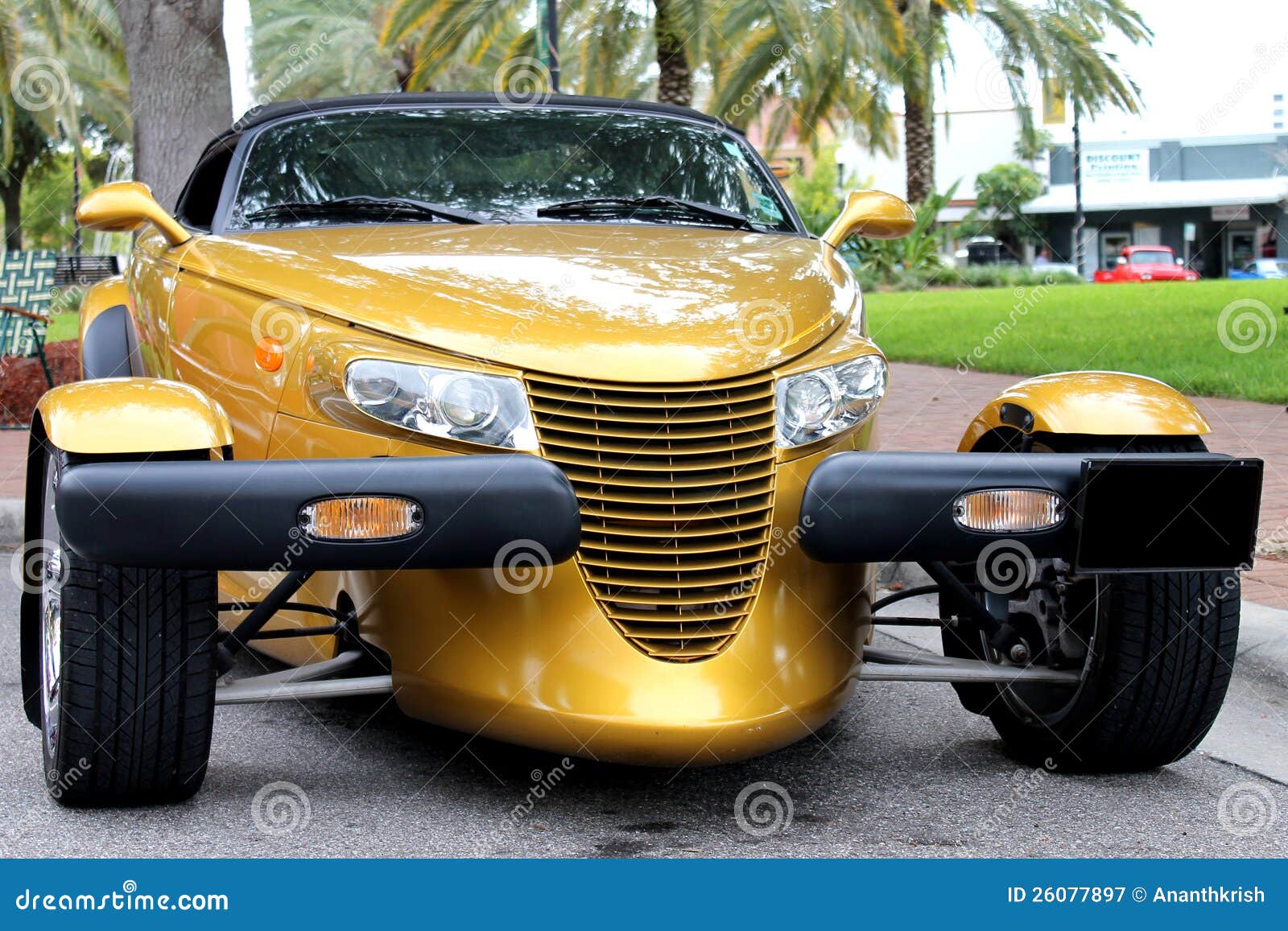 The Chrysler Prowler car stock image. Image of plymouth - 26077897