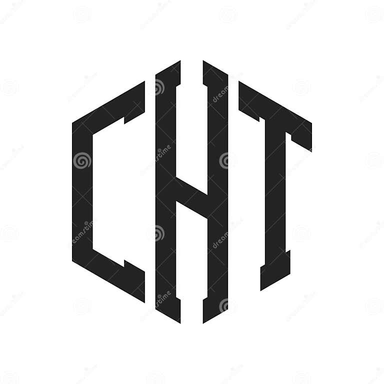 CHT Logo Design. Initial Letter CHT Monogram Logo Using Hexagon Shape ...