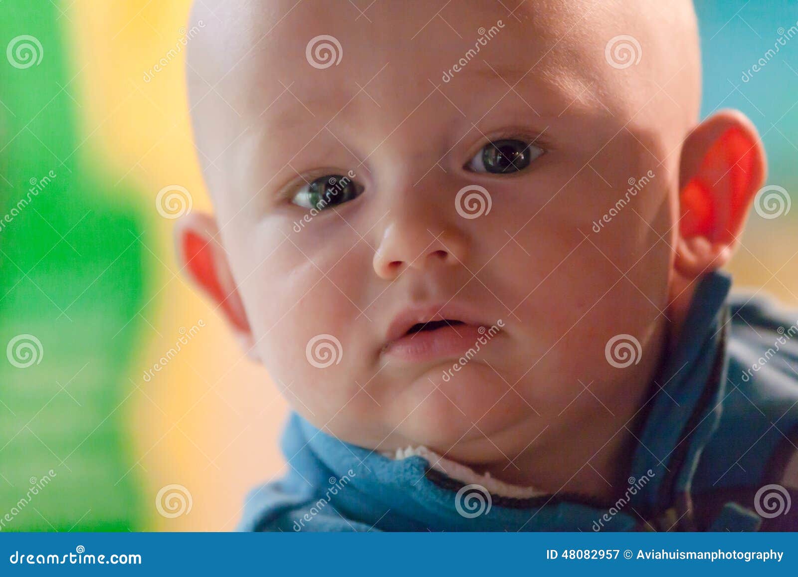 Chubby Baby Colorful Background Stock Image - Image of smile, cute ...