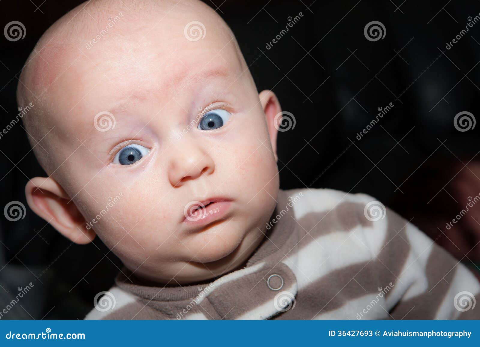Chubby Baby surpreso imagem de stock. Imagem de inocente - 36427693