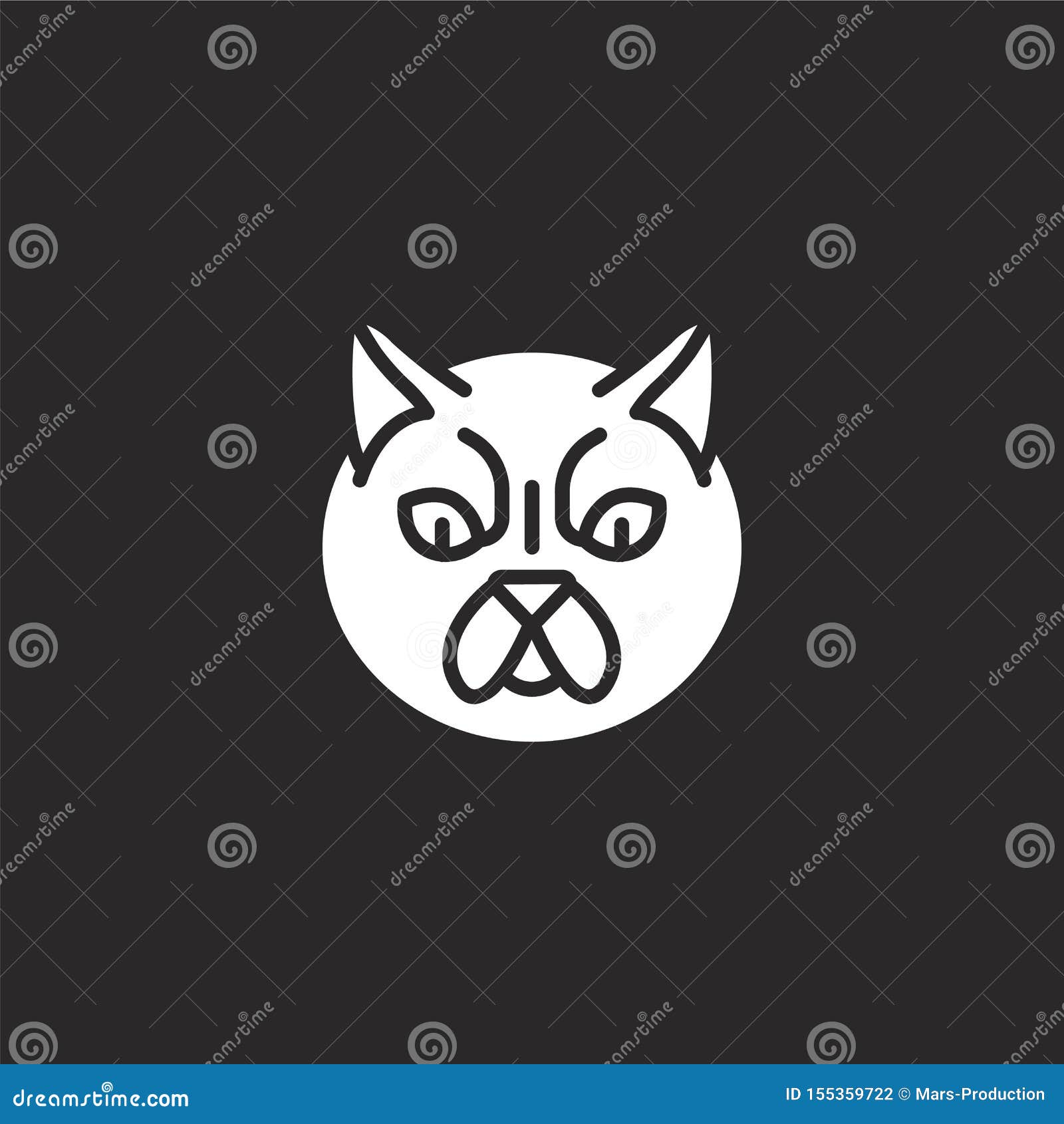 Chubby Icon. Filled Chubby Icon for Website Design and Mobile, App ...