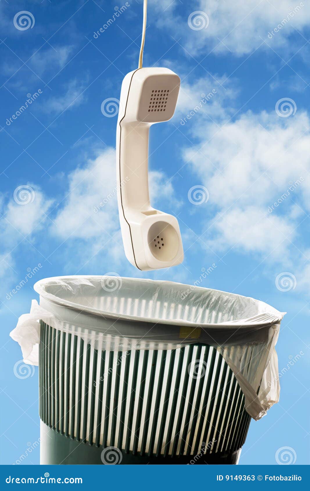 Chuck out telephone stock image. Image of sweeping, litter - 9149363