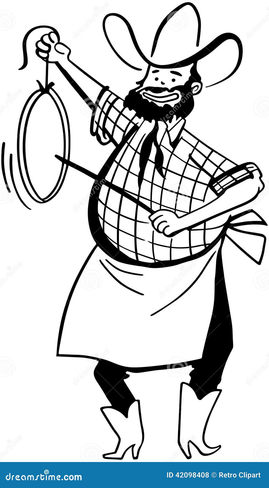 Chuck Wagon Cartoon Vector | CartoonDealer.com #5627921