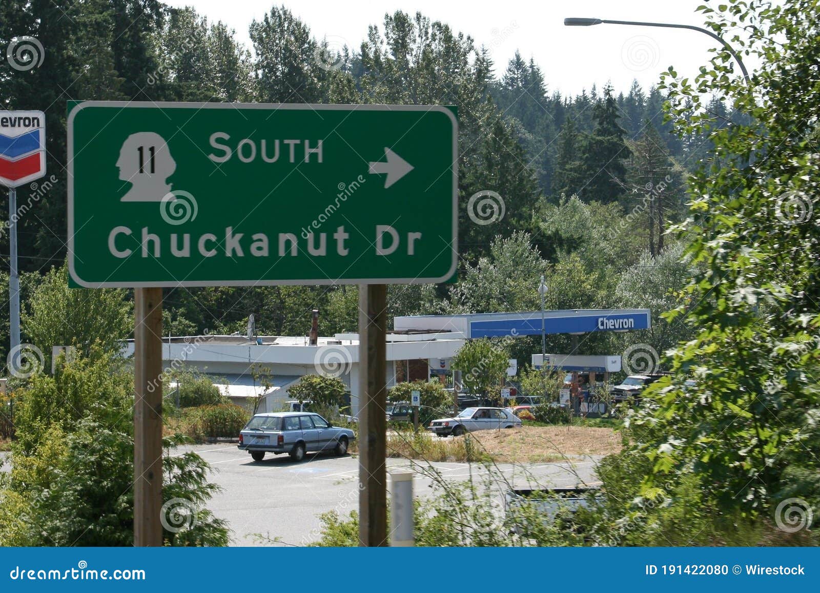 Chuckanut Dr. Sign in Washington State Editorial Image - Image of state ...