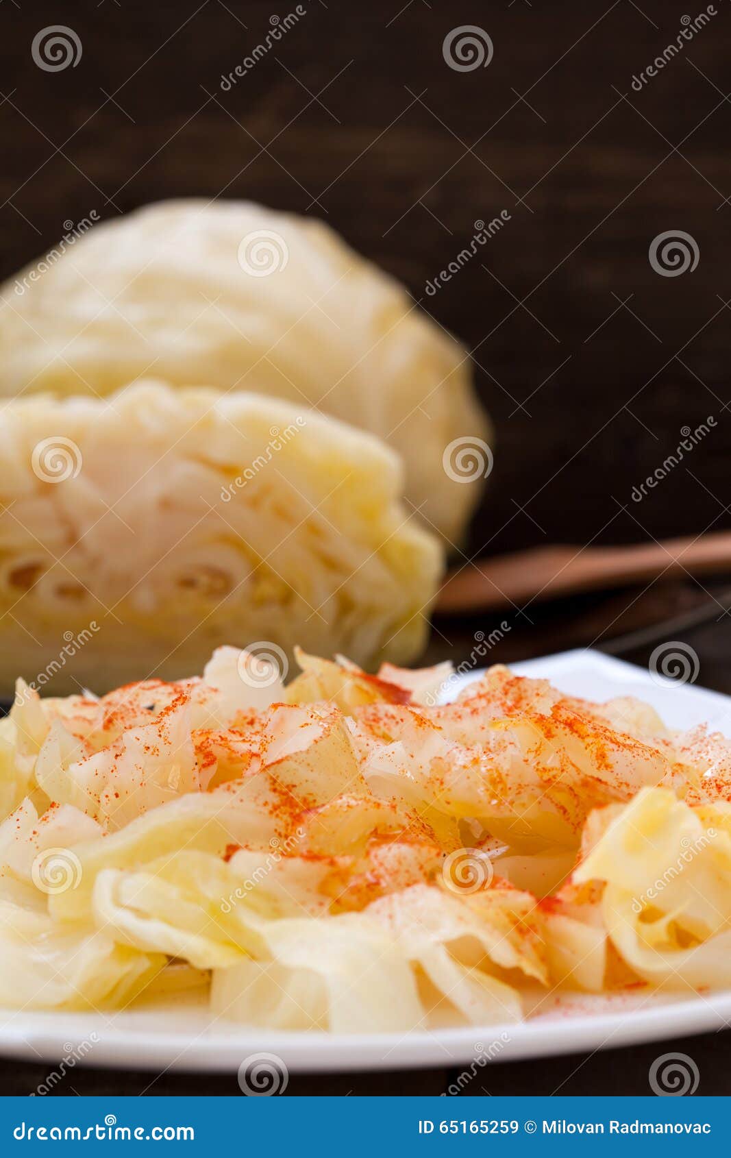 Chucrut - Comida Nacional Alemana Imagen de archivo - Imagen de madera ...