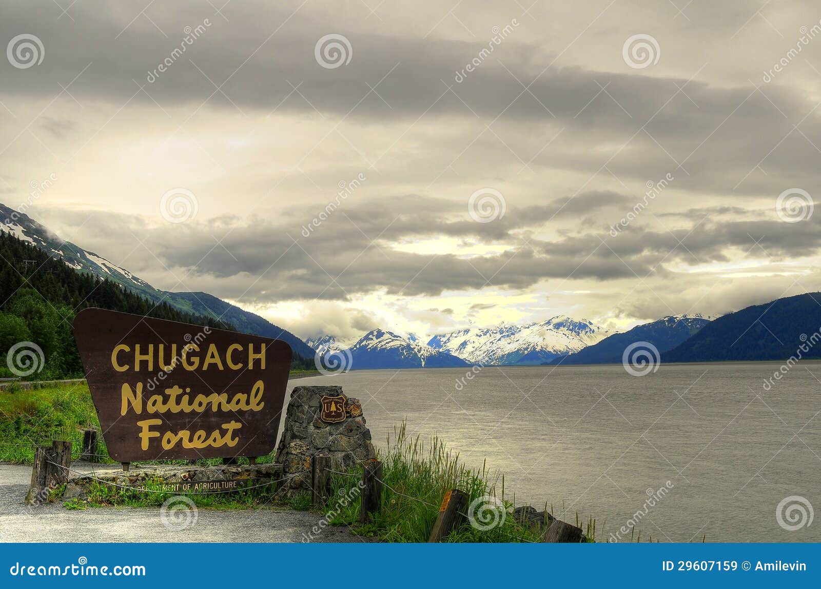Chugach national forest stock image. Image of walk, attraction - 29607159
