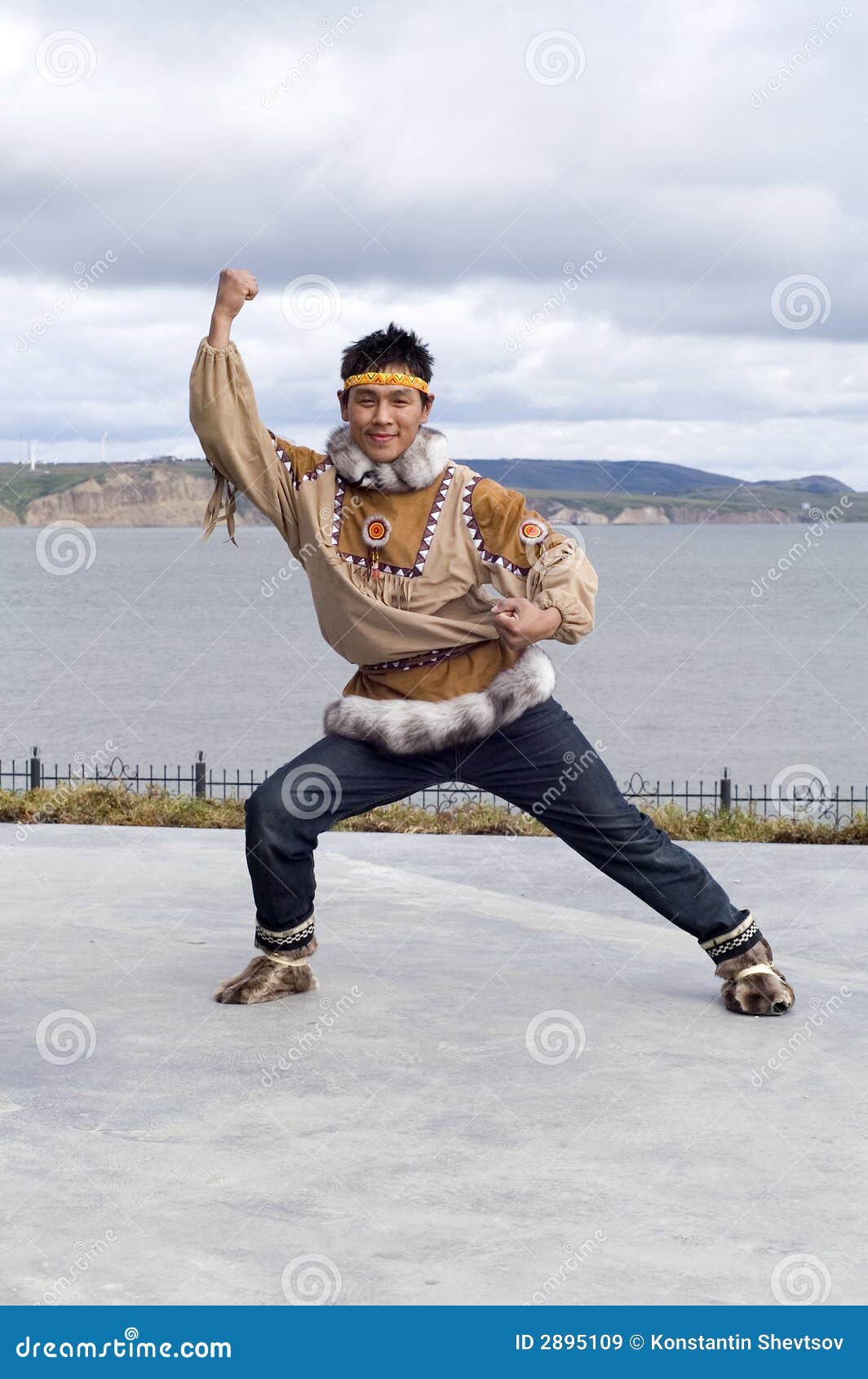 Chukchi dance stock image. Image of beads, embellishment - 2895109