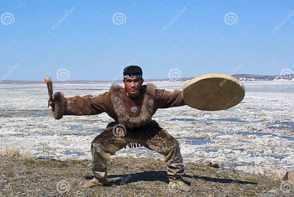 Chukchi folk dance stock photo. Image of decoration, culture - 9799746