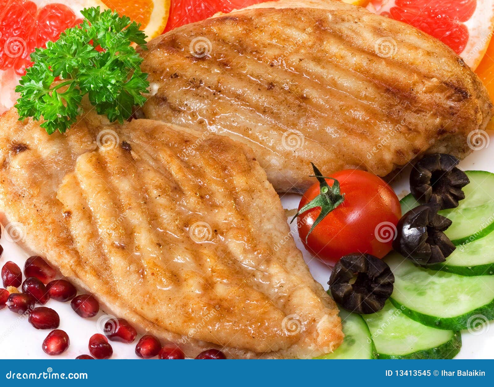 Chuletas del pollo imagen de archivo. Imagen de corteza - 13413545