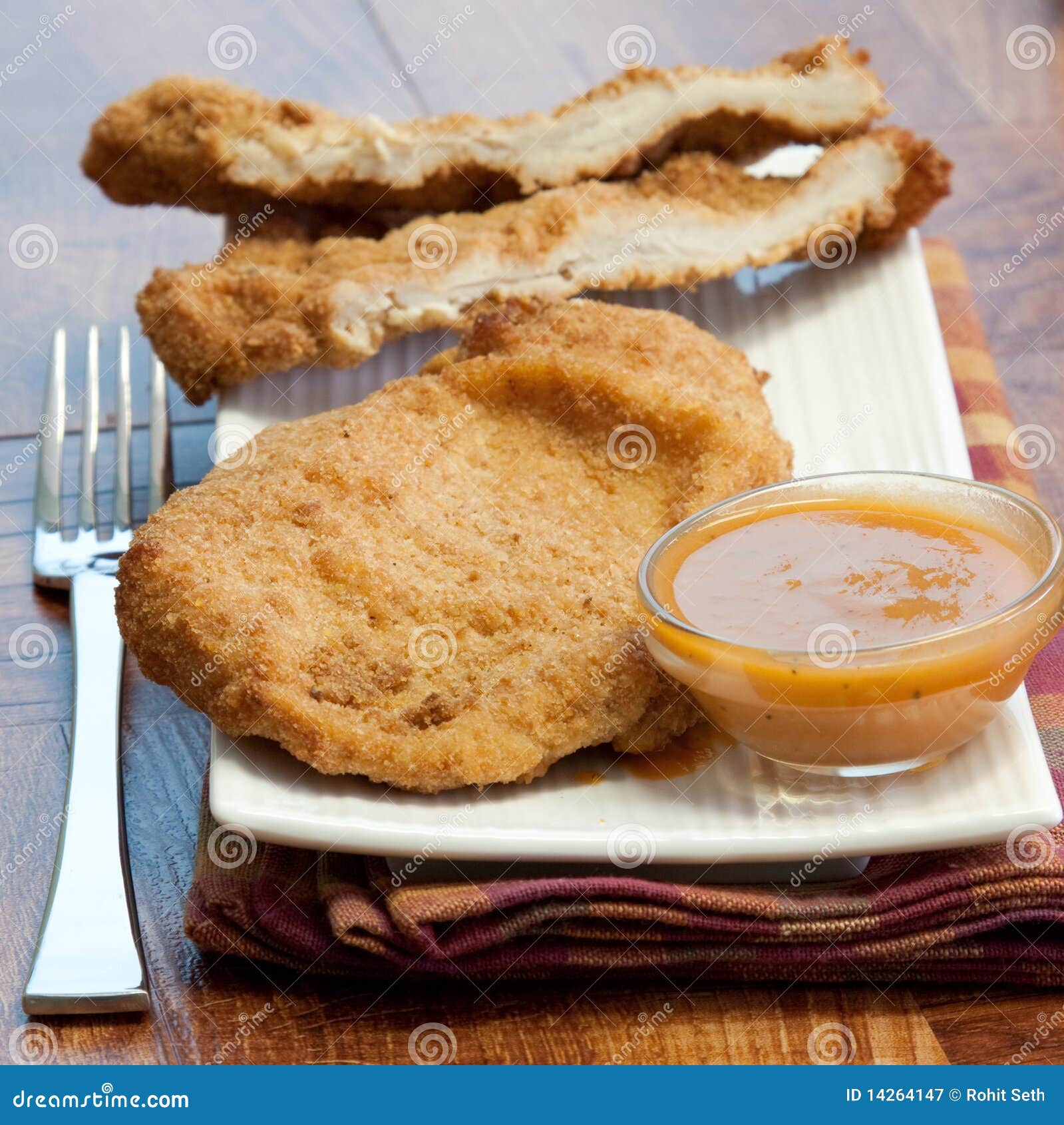 Chuletas del pollo imagen de archivo. Imagen de aperitivo - 14264147