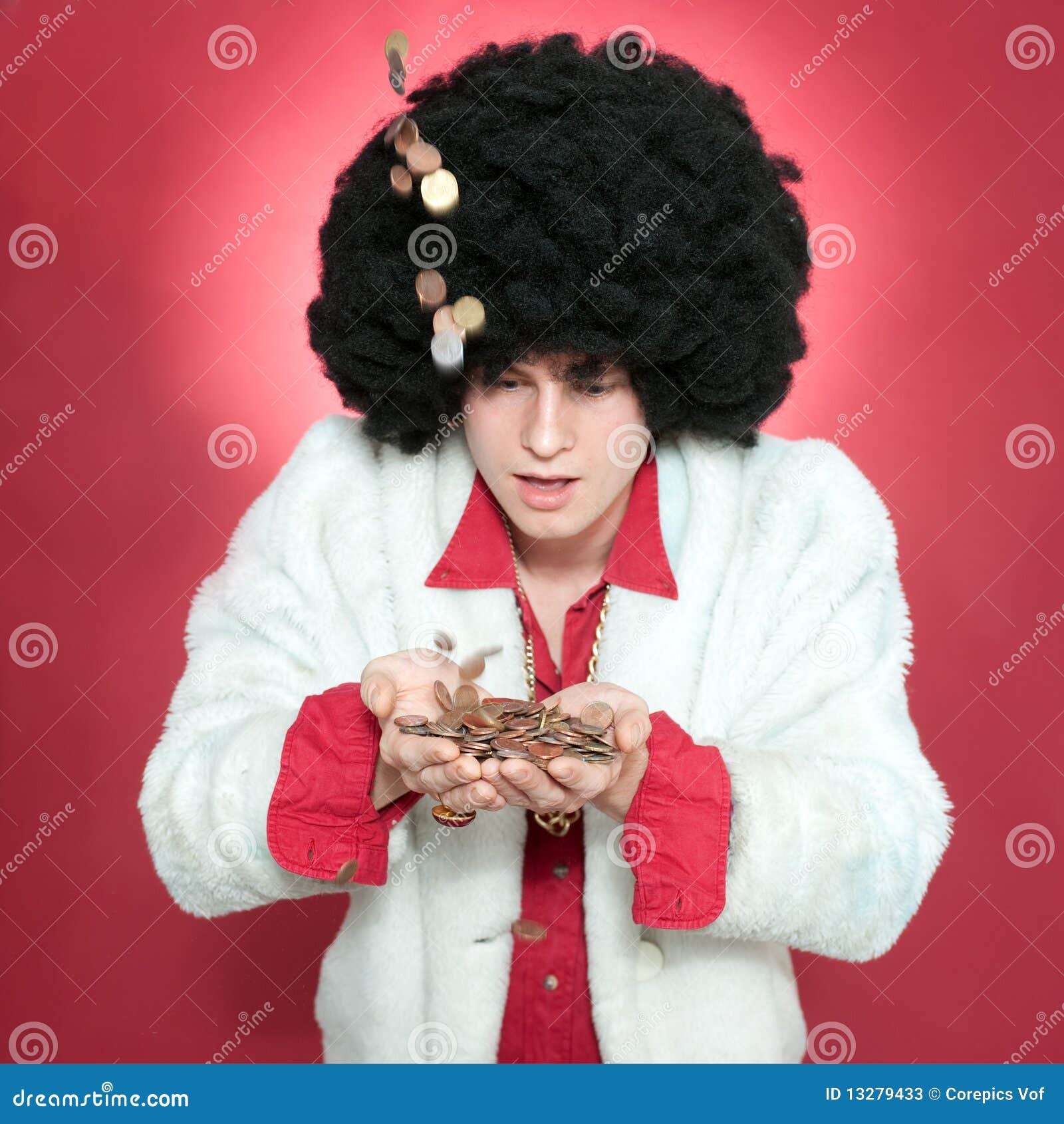 Chulo imagen de archivo. Imagen de negro, dinero, capa - 13279433