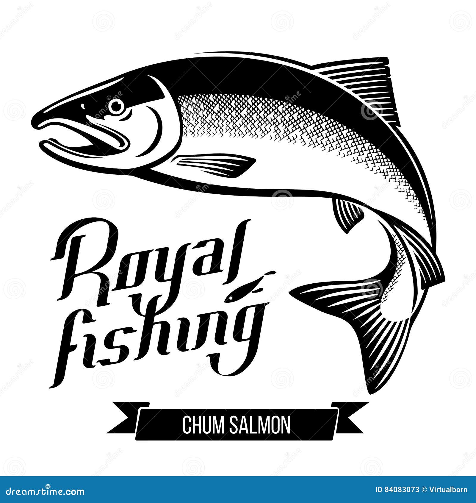 Chum Fish Vector Illustration Transparent Background | CartoonDealer ...