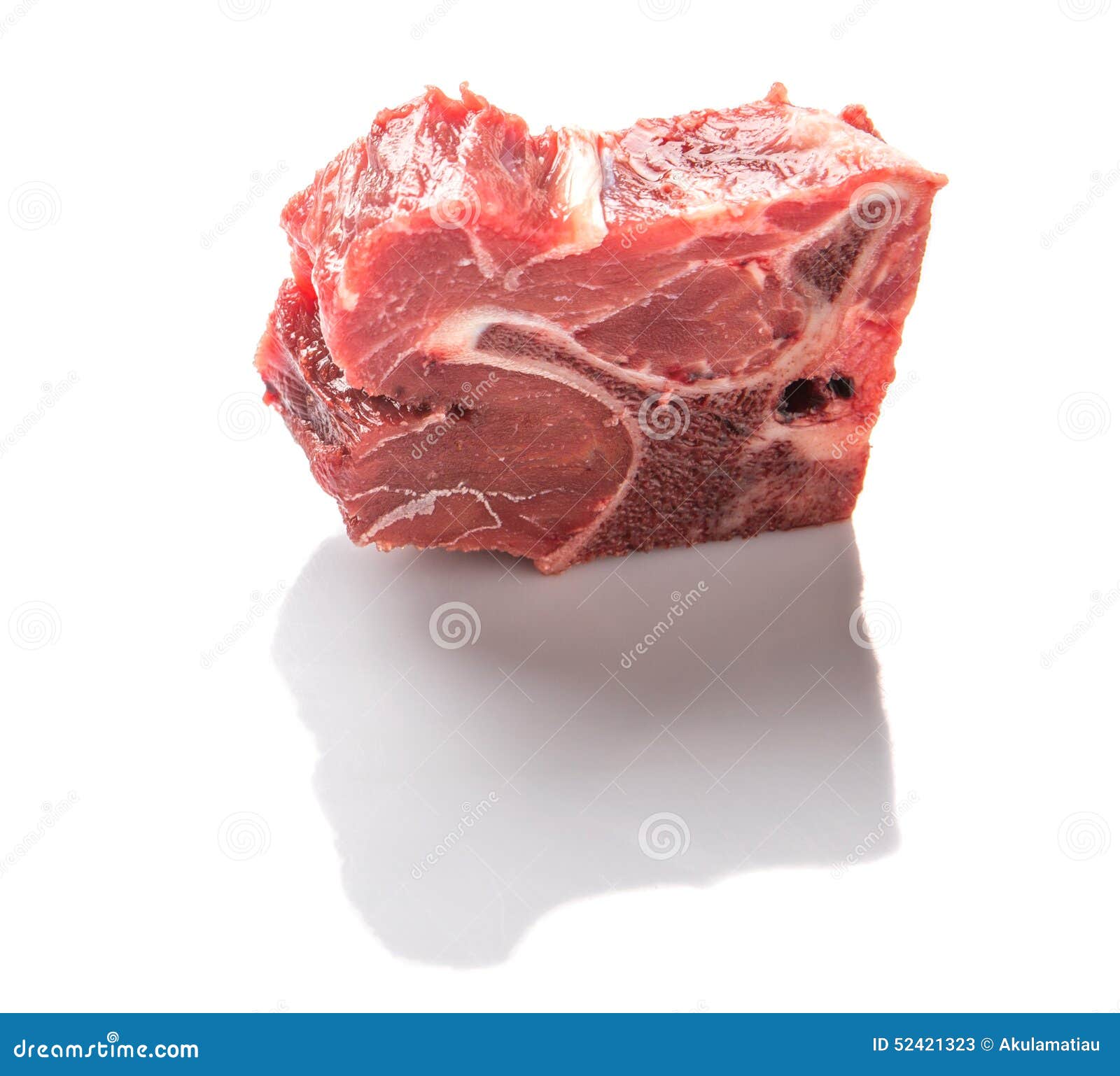 Chunk of Cut Frozen Beef Meat III Stock Image - Image of tasty ...