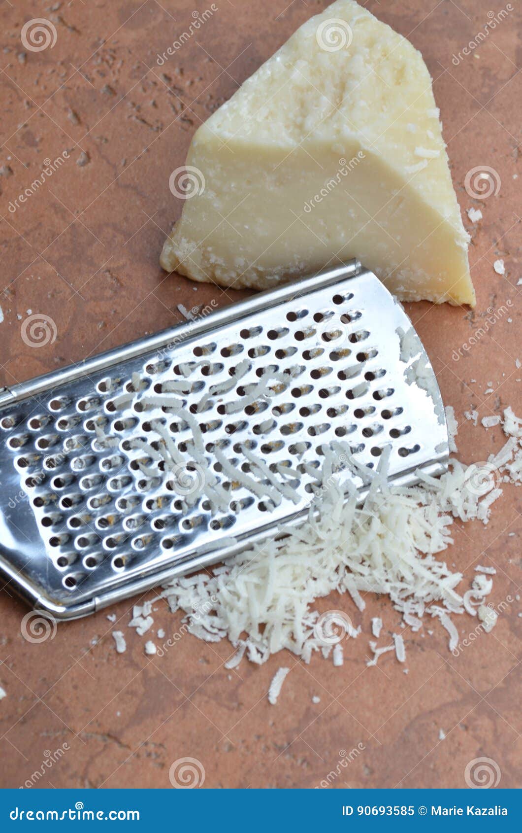 Chunk of Parmesan Cheese for Grating Stock Image - Image of closeup ...