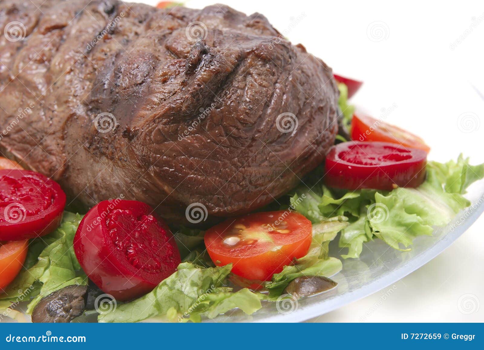 Chunk of roast meat stock image. Image of meat, snacks - 7272659