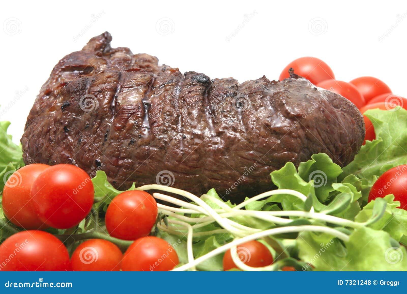 Chunk of roast meat stock photo. Image of calories, buffalo - 7321248